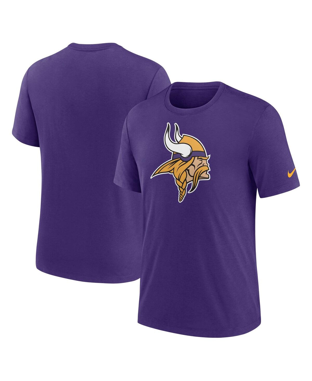 Click here for Nike Mens Purple Minnesota Vikings Rewind Logo Tri... prices
