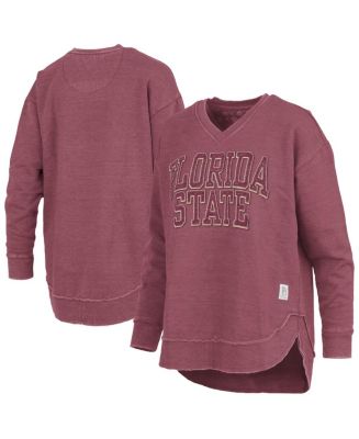 Pressbox Women's Garnet Florida State Seminoles Westin Poncho V-Neck ...