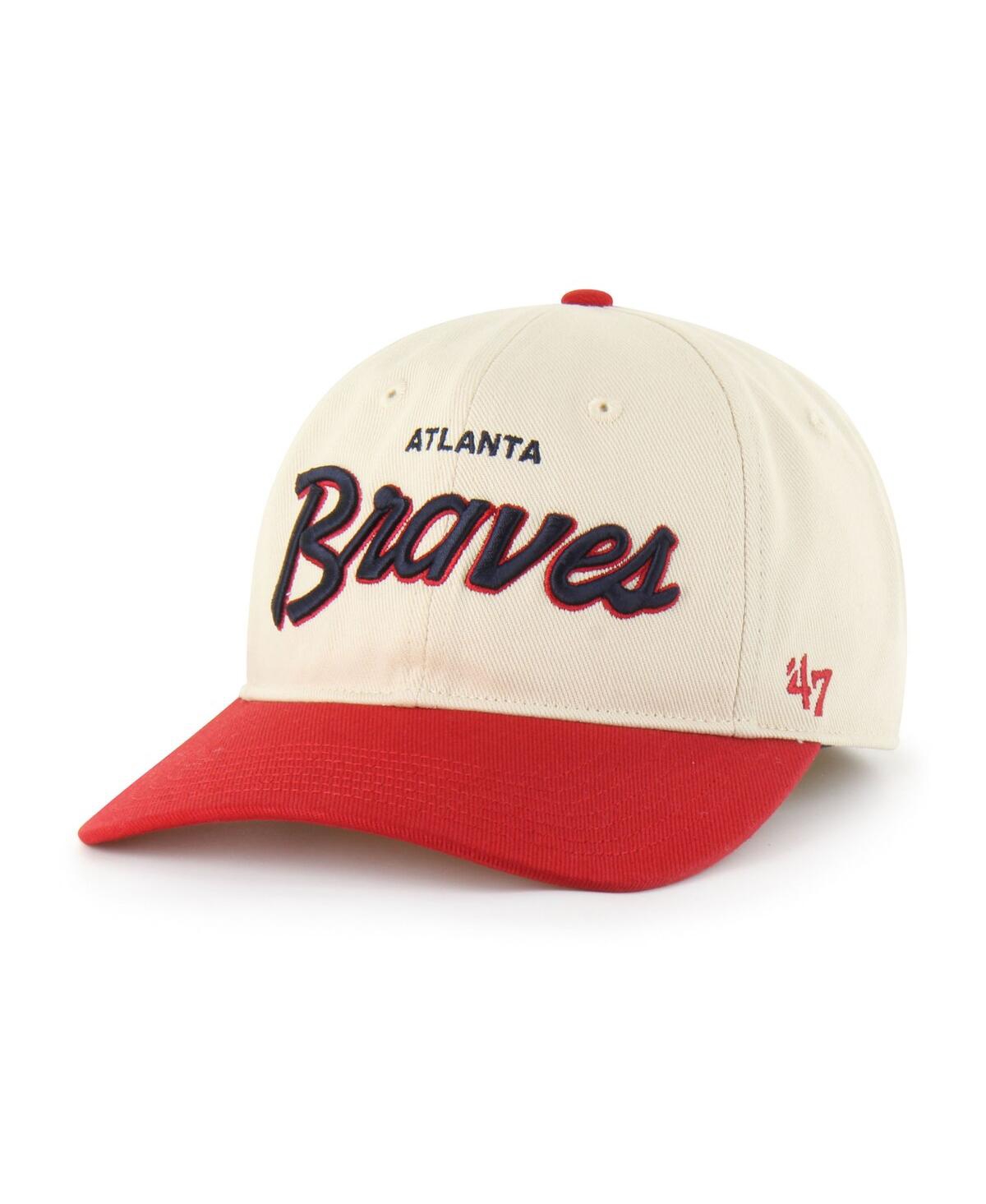 Click here for 47 Brand Mens Natural Atlanta Braves Crosstown Fra... prices