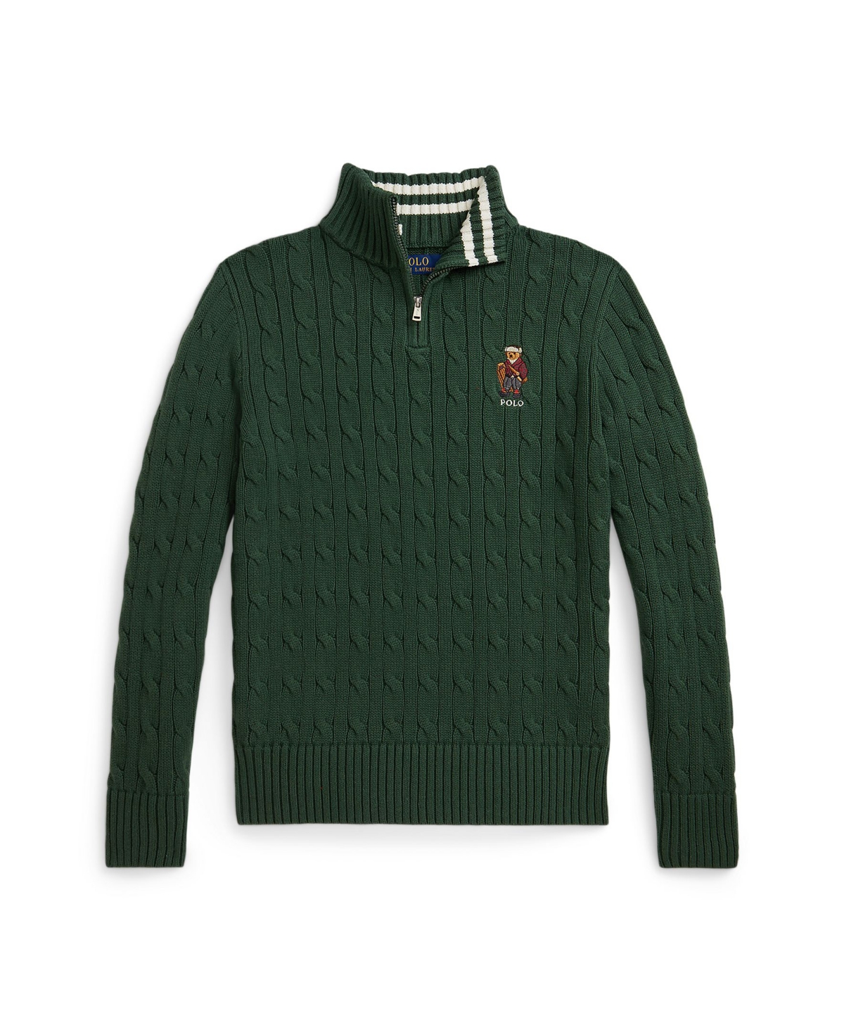 Click here for Polo Ralph Lauren Boys 8-20 Cable-Knit Cotton Swea... prices