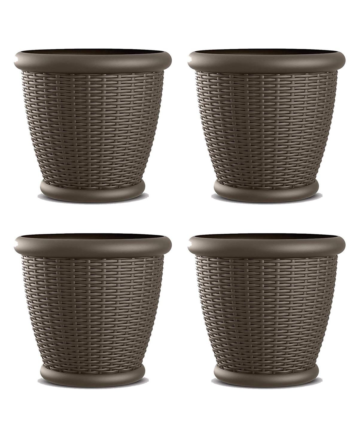 Click here for Suncast Willow 18" Diameter Decorative Wicker... prices