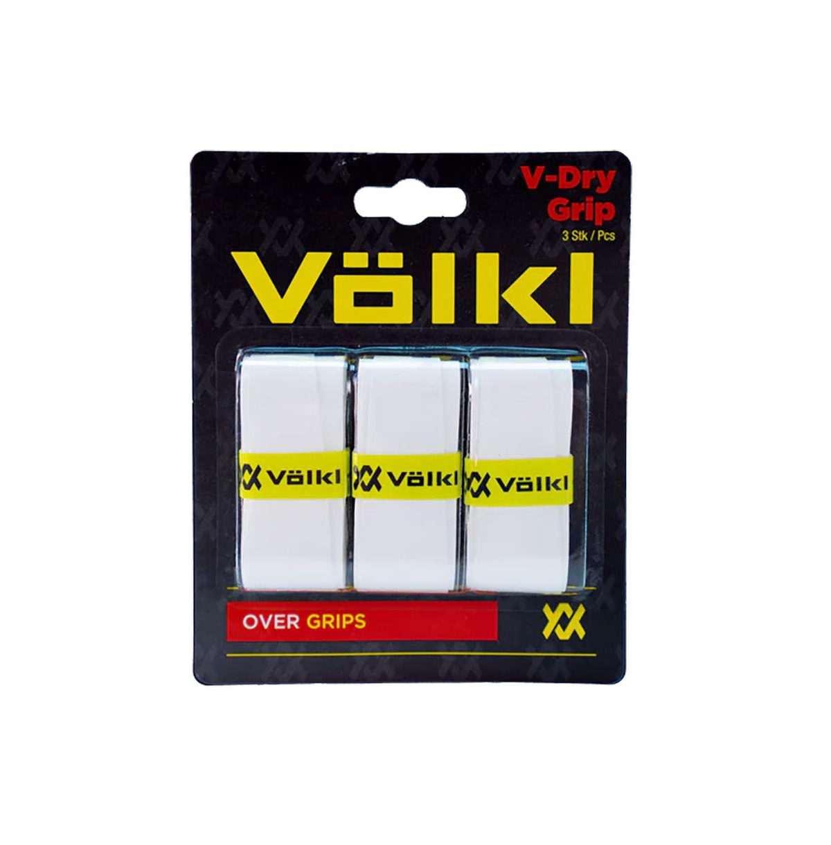 Click here for Volkl V-Dry 3 Pack Overgrip - White prices