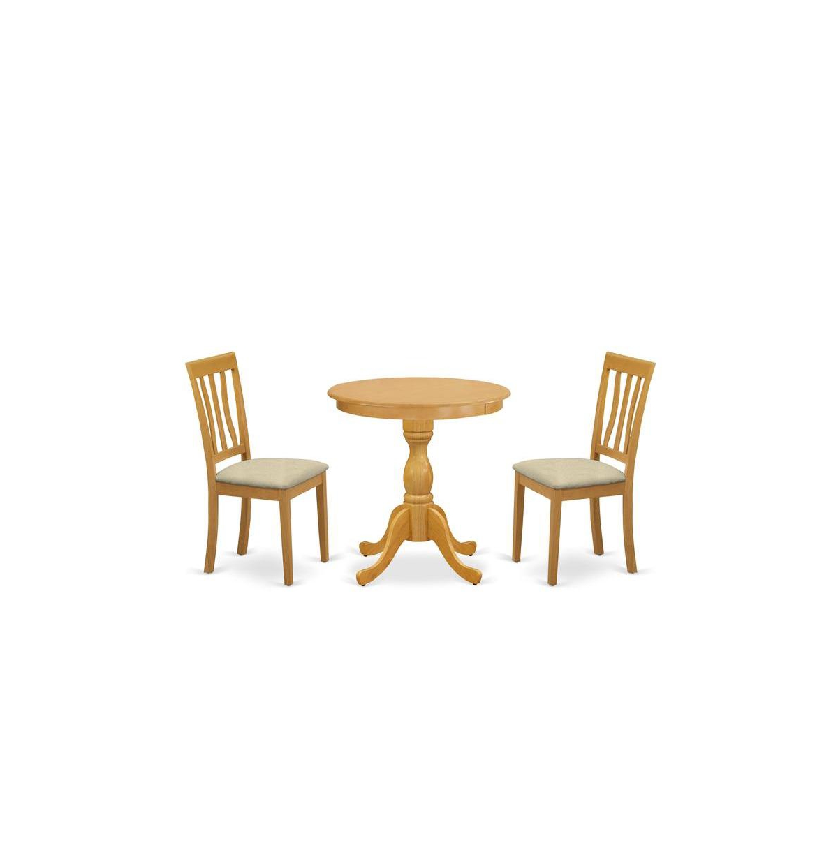 Click here for East West Furniture 3-Pc Modern Kitchen Table Set... prices