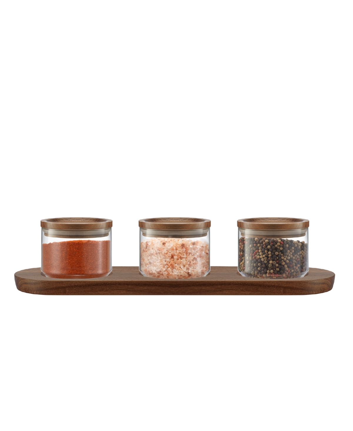 Click here for JoyJolt Holden Stackable Glass Storage Canister wi... prices