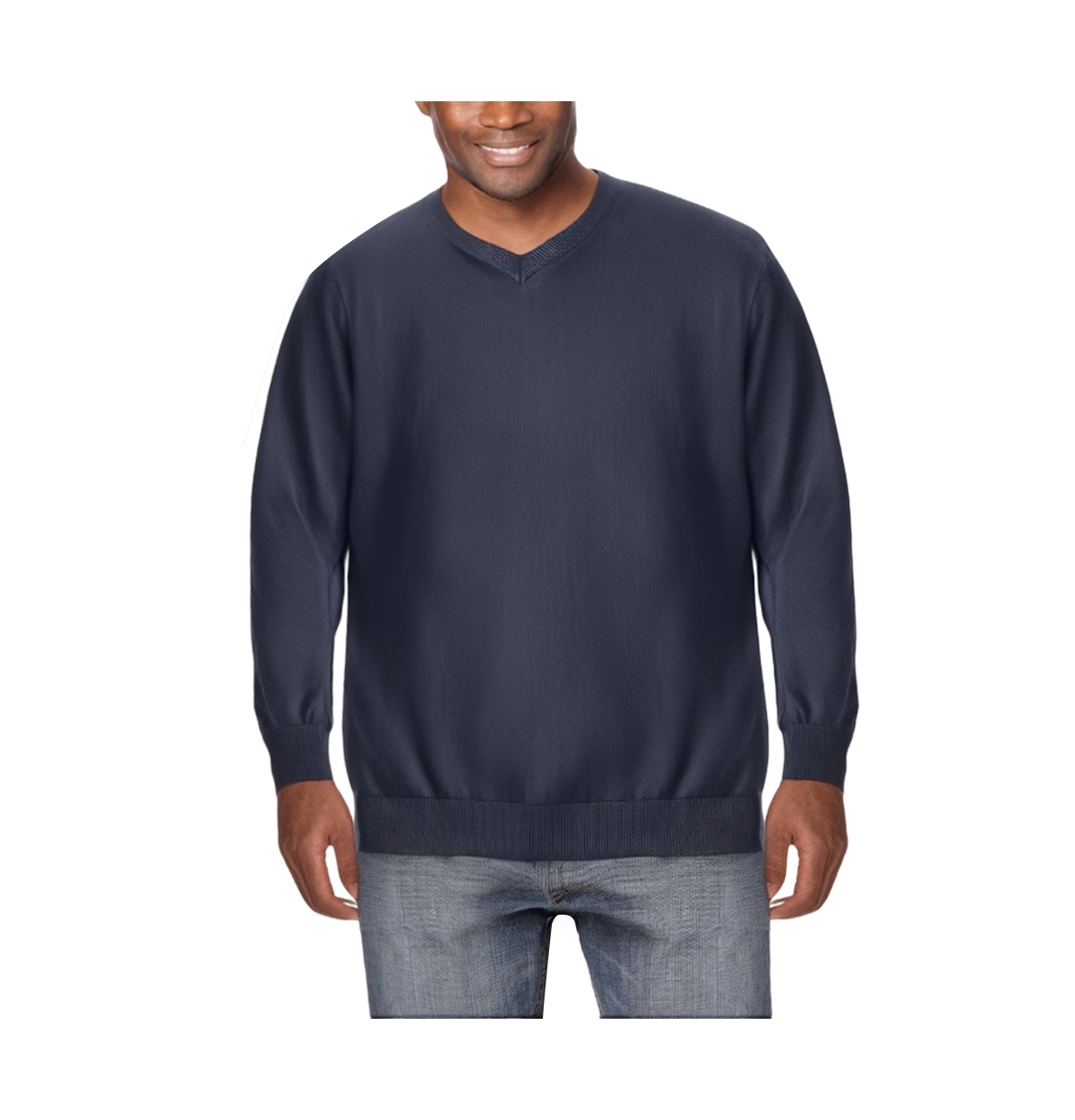 Click here for KingSize Mens Big & Tall Lightweight V-Neck Sweate... prices