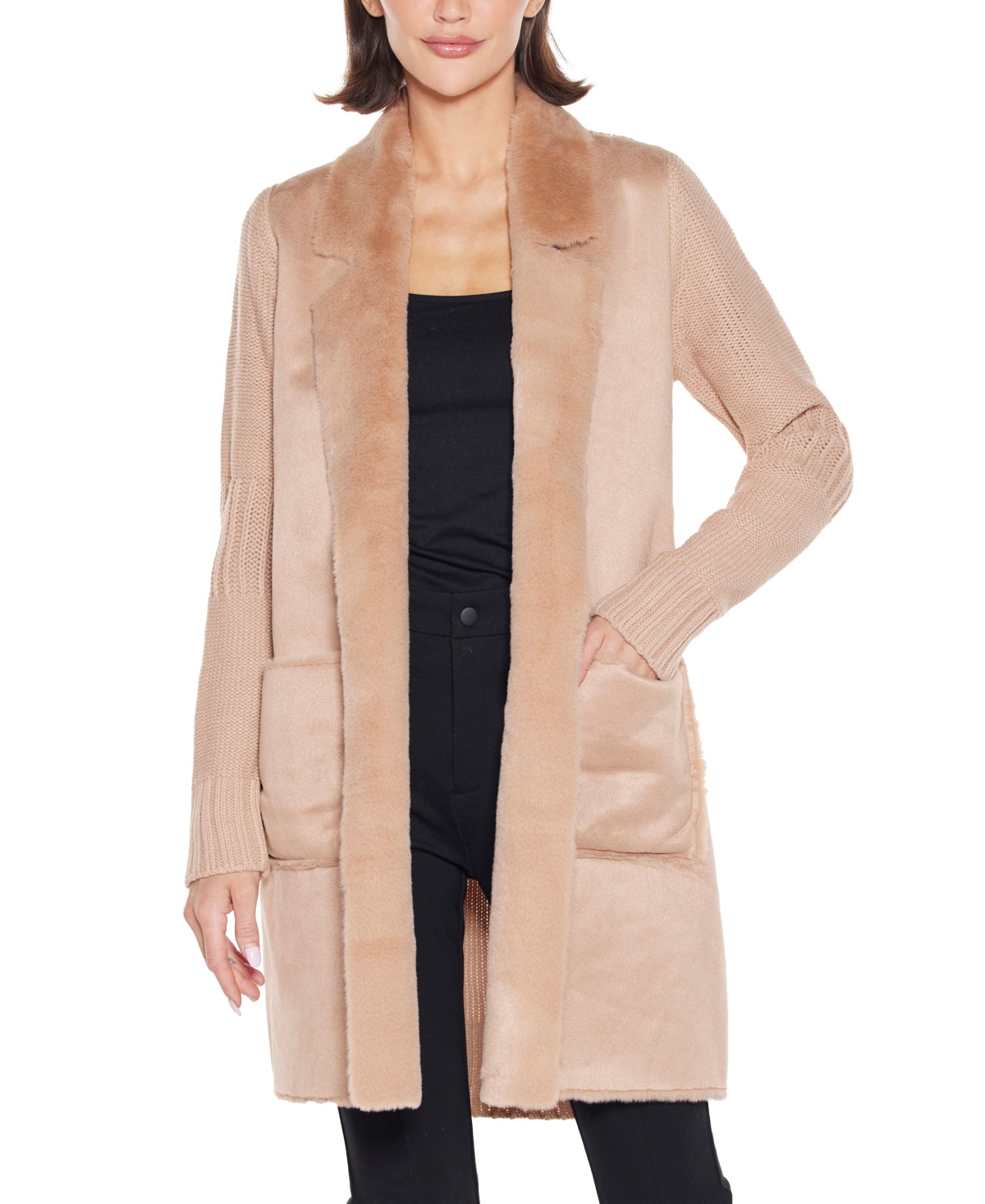 Click here for Belldini Womens Black Label Cardigan Sweater - Por... prices
