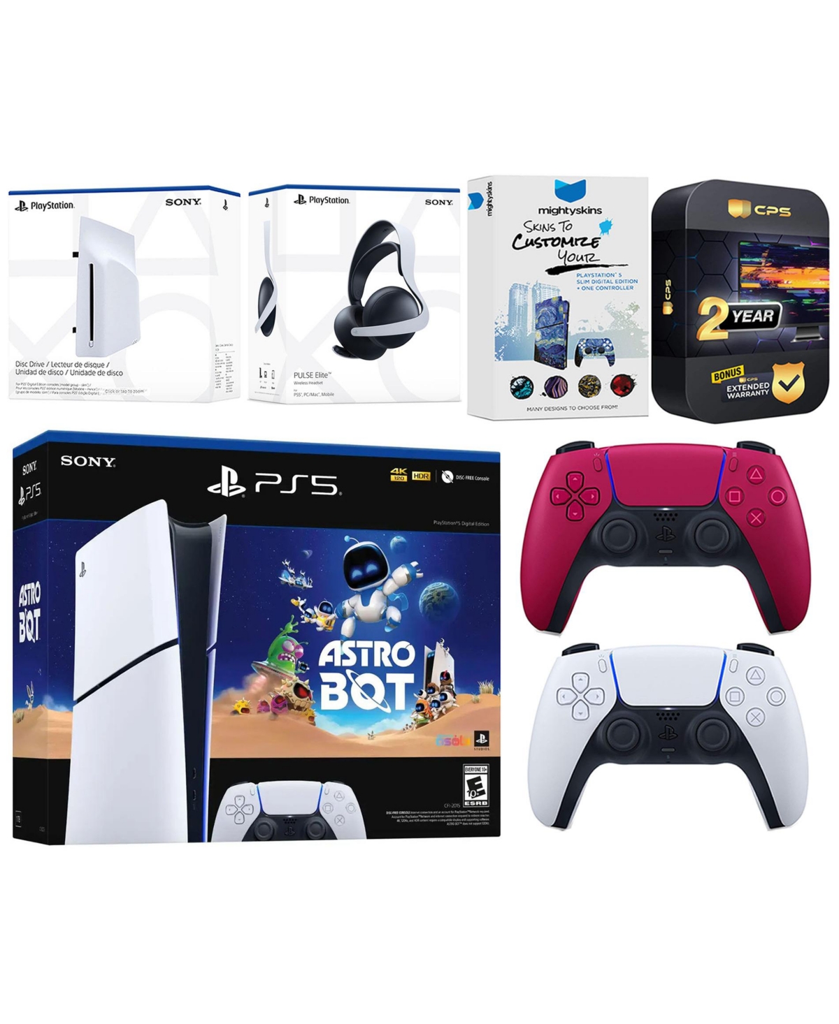 Click here for Sony PlayStation 5 Slim Digital Astro Bot Bundle w... prices