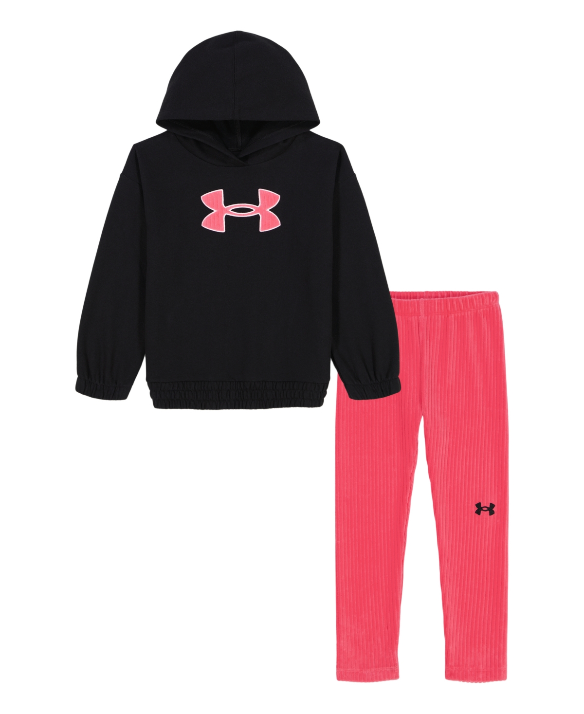 Click here for Under Armour Little Girls 2T-6X Rib Velour Tunic S... prices