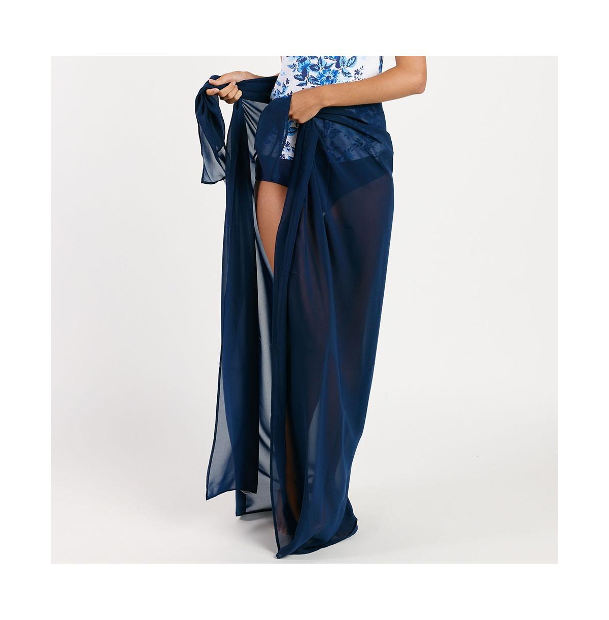 Click here for Calypsa Womens Sarong - Solid navy prices