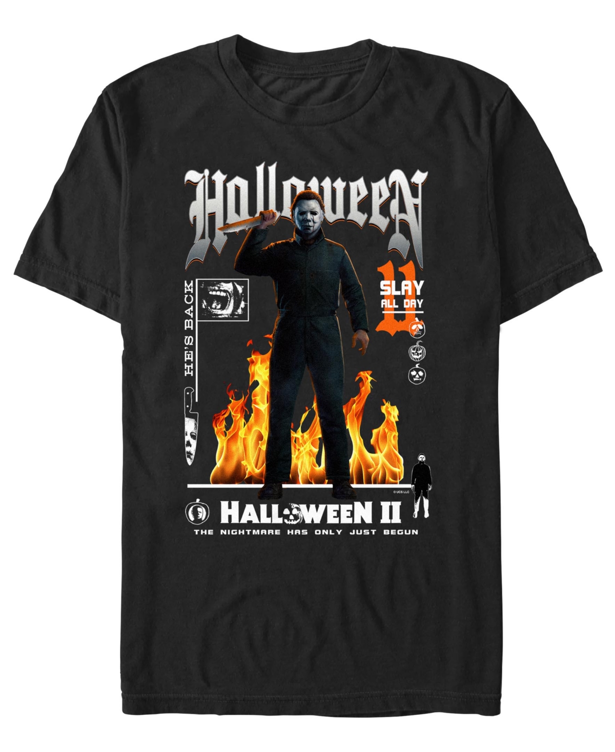 Click here for Fifth Sun Mens Halloween 2 Crewneck T-Shirt - Blac... prices
