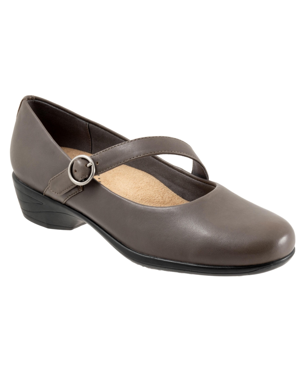 Click here for Trotters Rochelle Flat - Grey prices