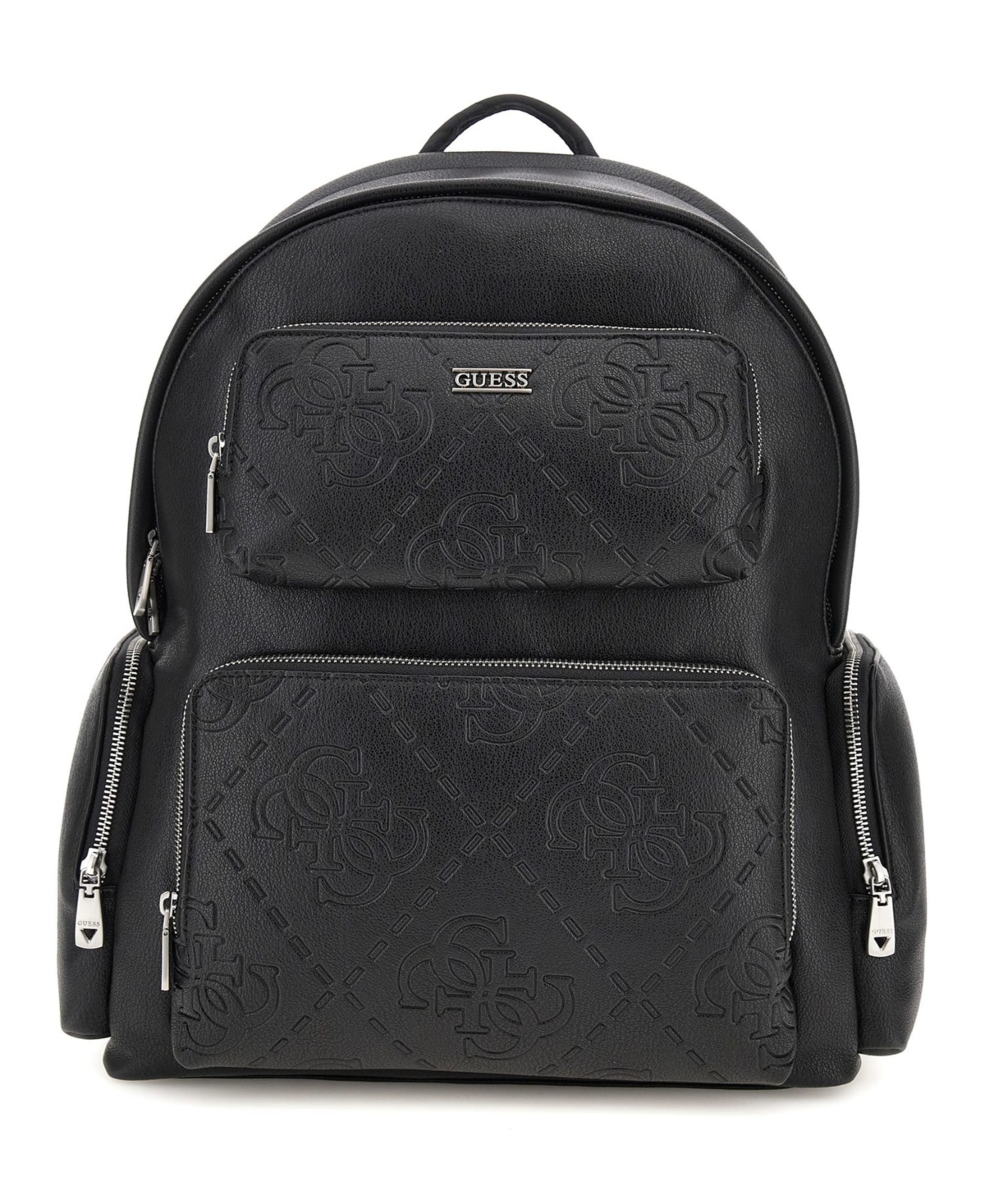 Click here for Guess Mens Boston Medium Crossover Bag - Black prices