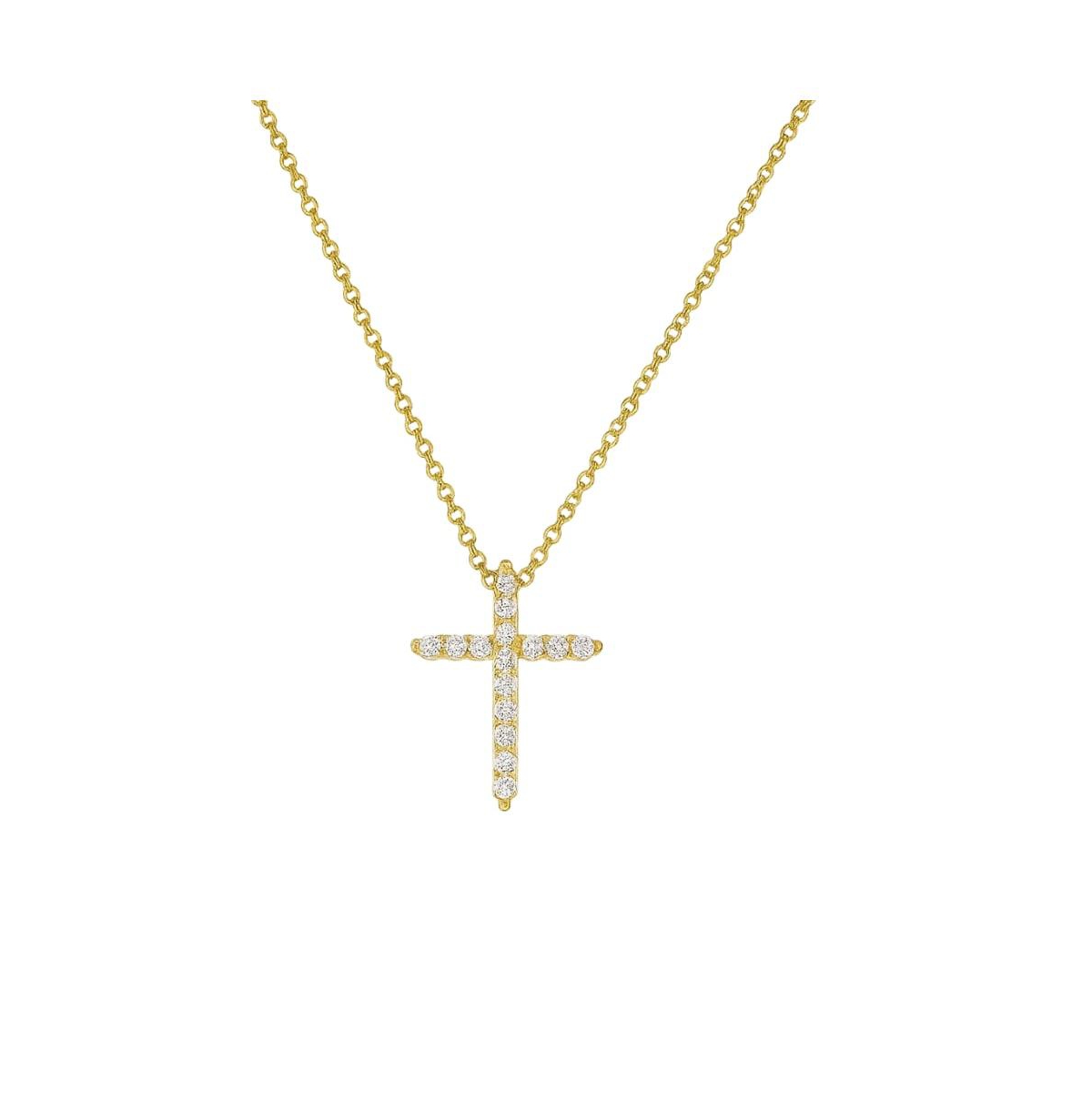 Click here for Hollywood Sensation Timeless Grace Cz Cross Pendan... prices