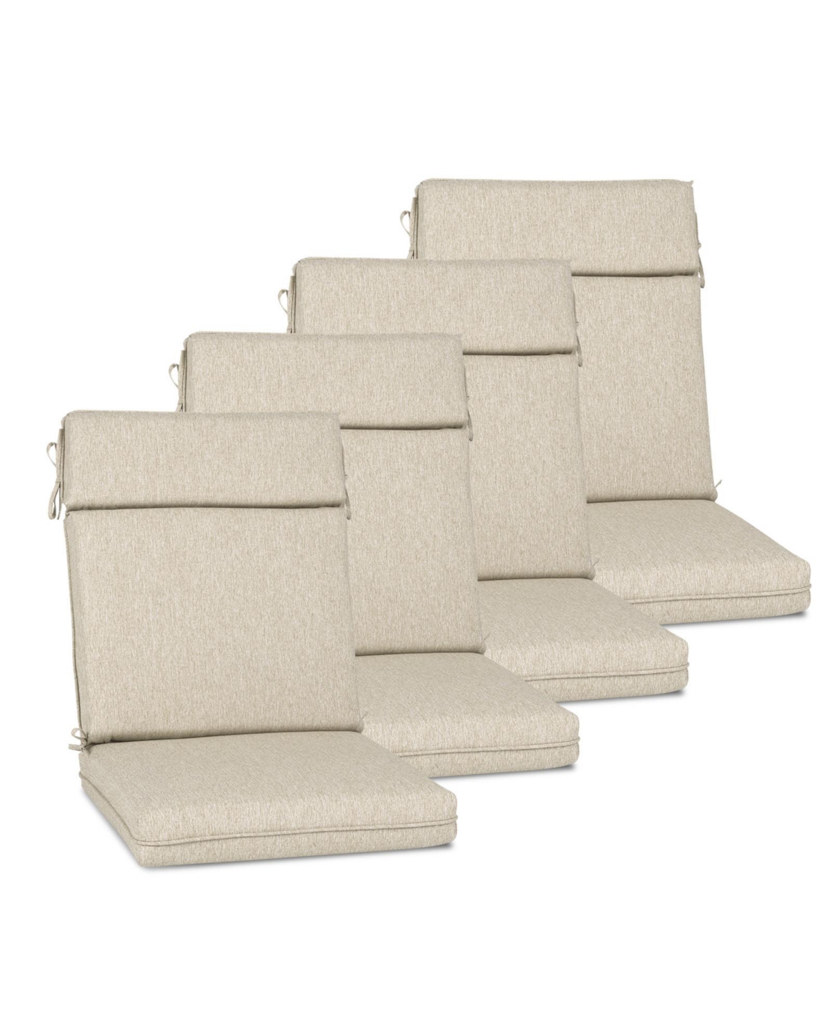Click here for Aoodor Outdoor High Back Dining Chair Cushion with... prices