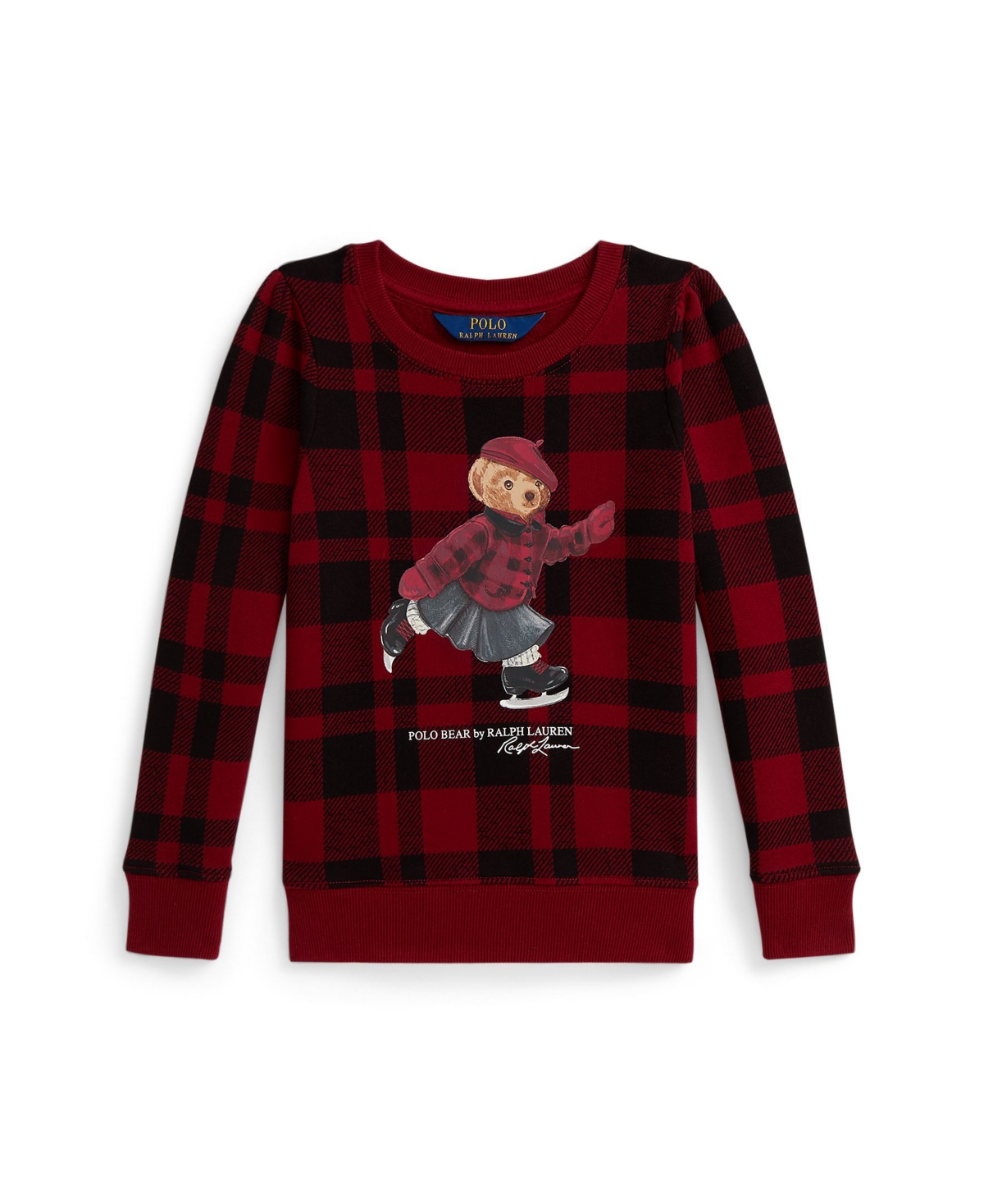 Click here for Polo Ralph Lauren Girls 2T-6X Long Sleeves Plaid S... prices
