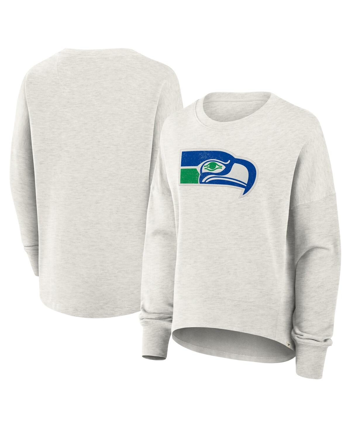 Click here for Fanatics Womens Heather Gray Seattle Seahawks Over... prices