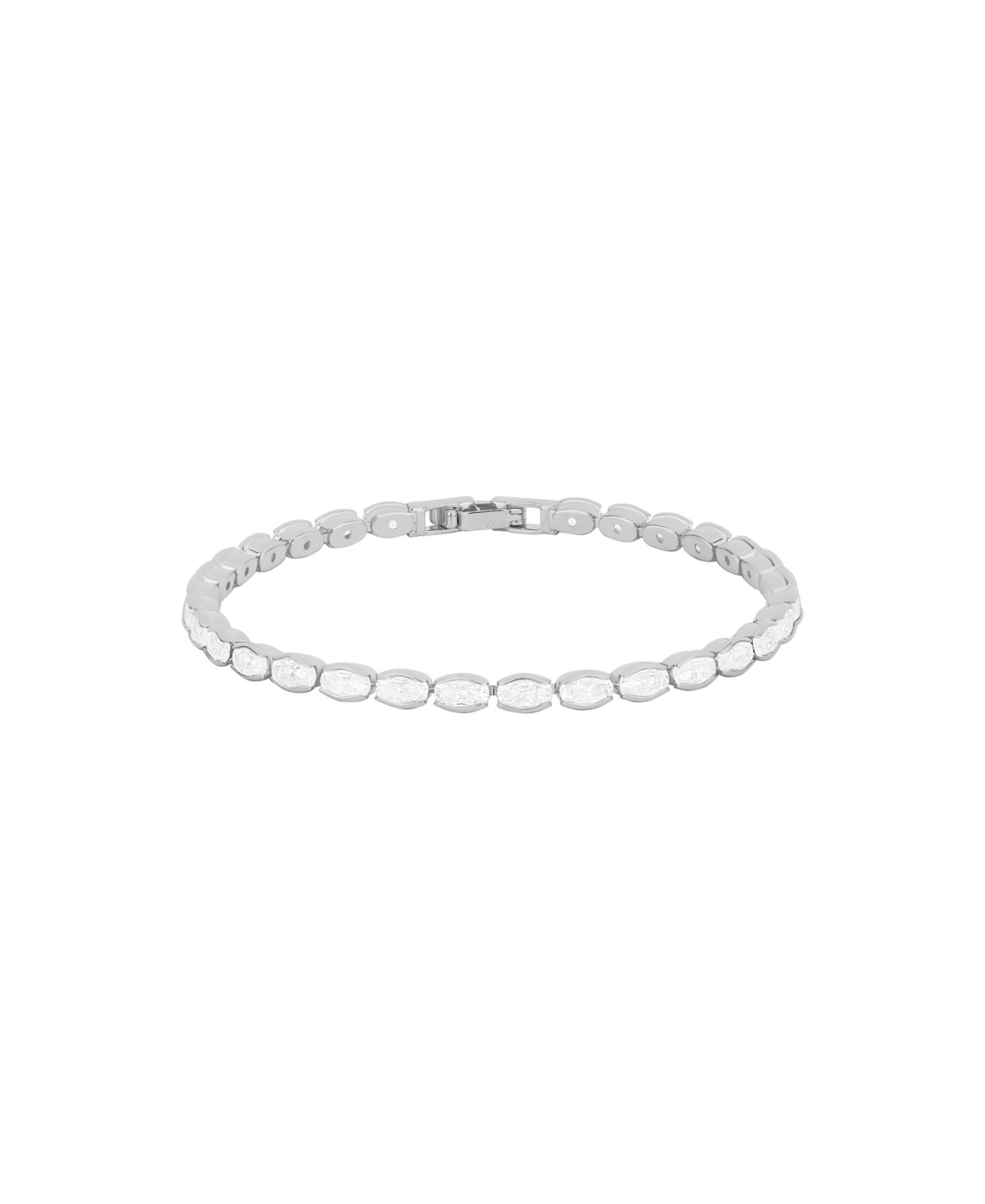 Click here for And Now This Tennis Cubic Zirconia Bracelets - Sil... prices