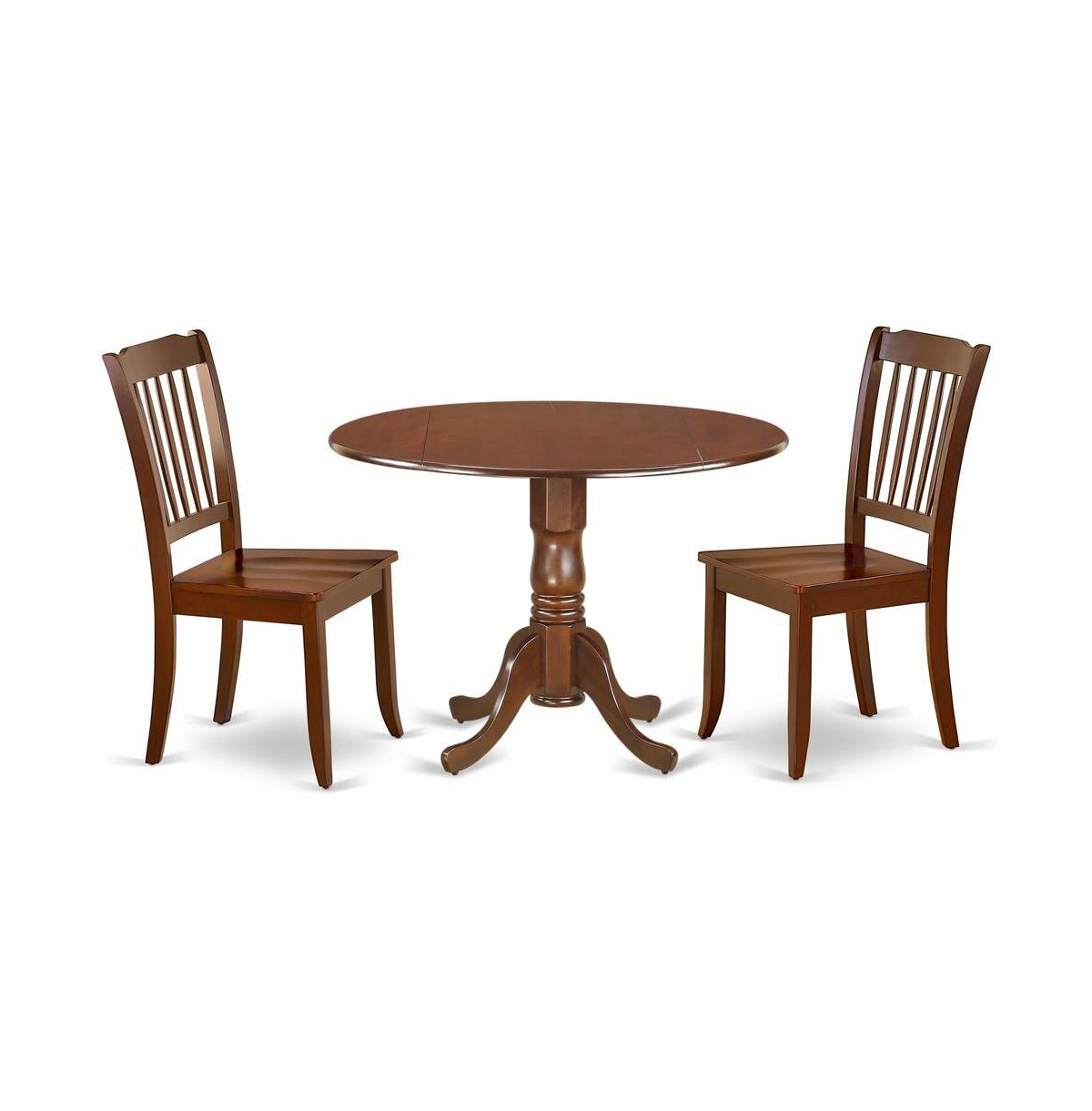 Click here for East West Furniture Dining Room Set Mahogany - Mah... prices