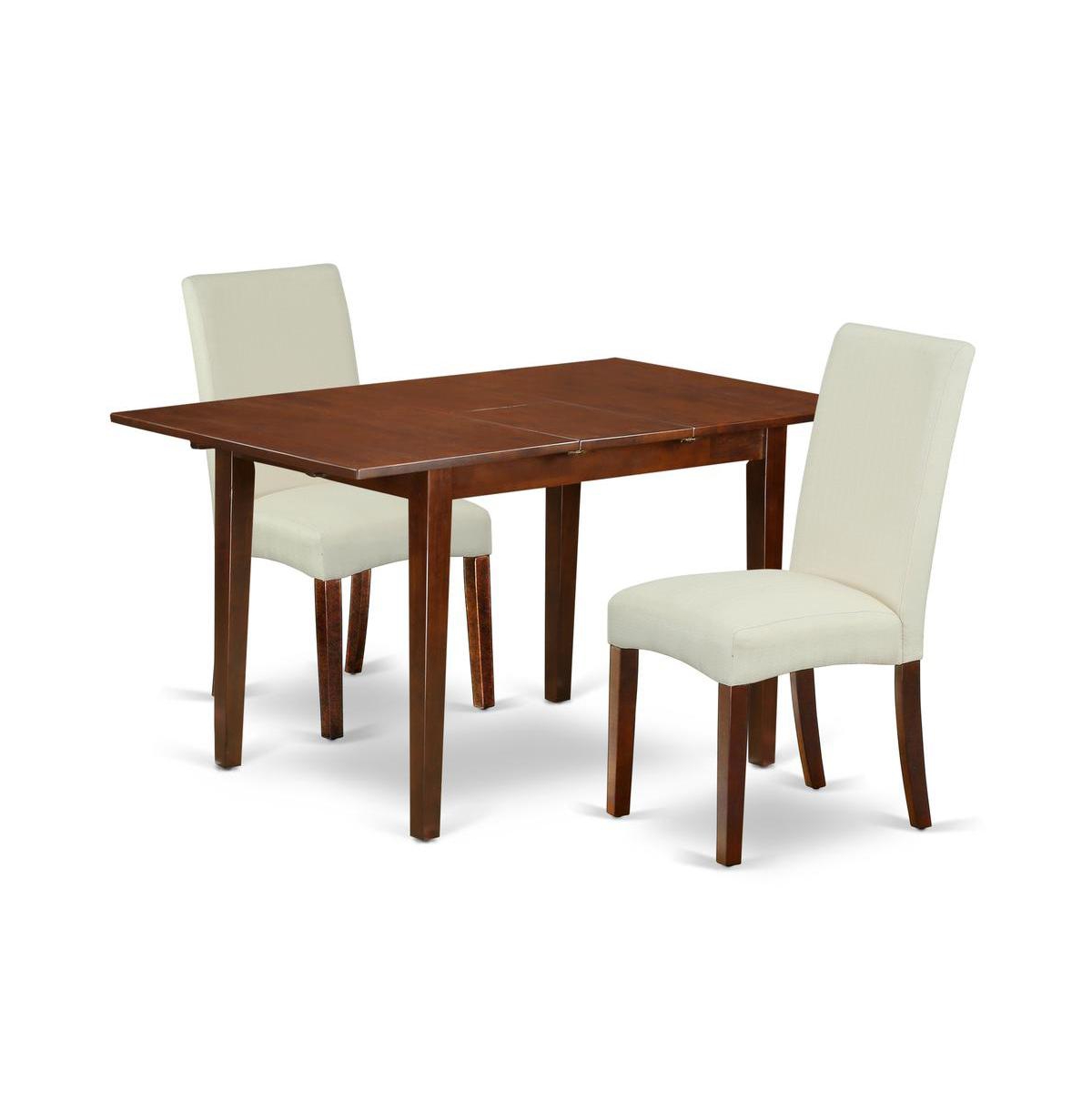 Click here for East West Furniture Dining Room Set Mahogany - Mah... prices