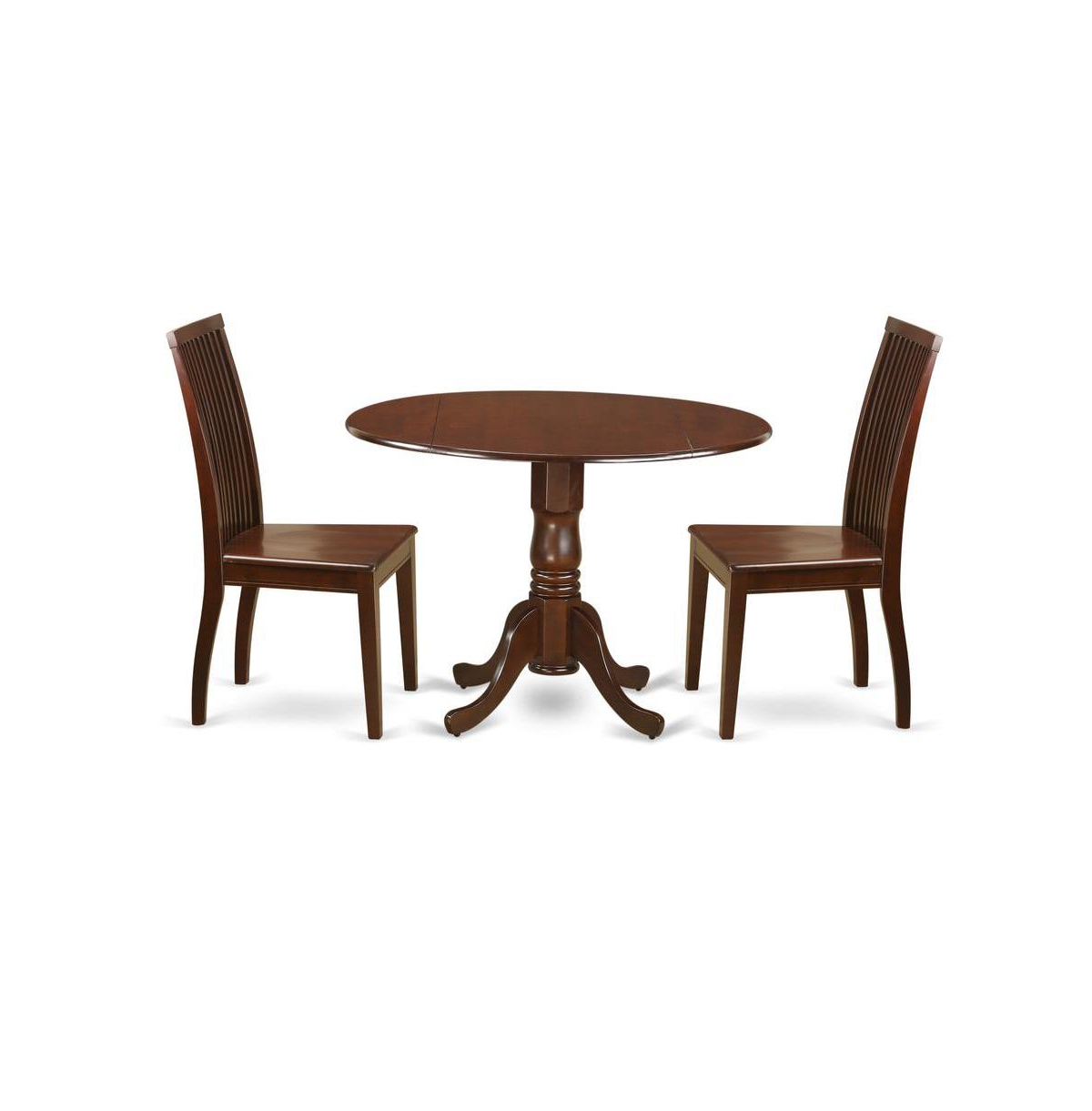 Click here for East West Furniture Dining Room Set Mahogany - Mah... prices