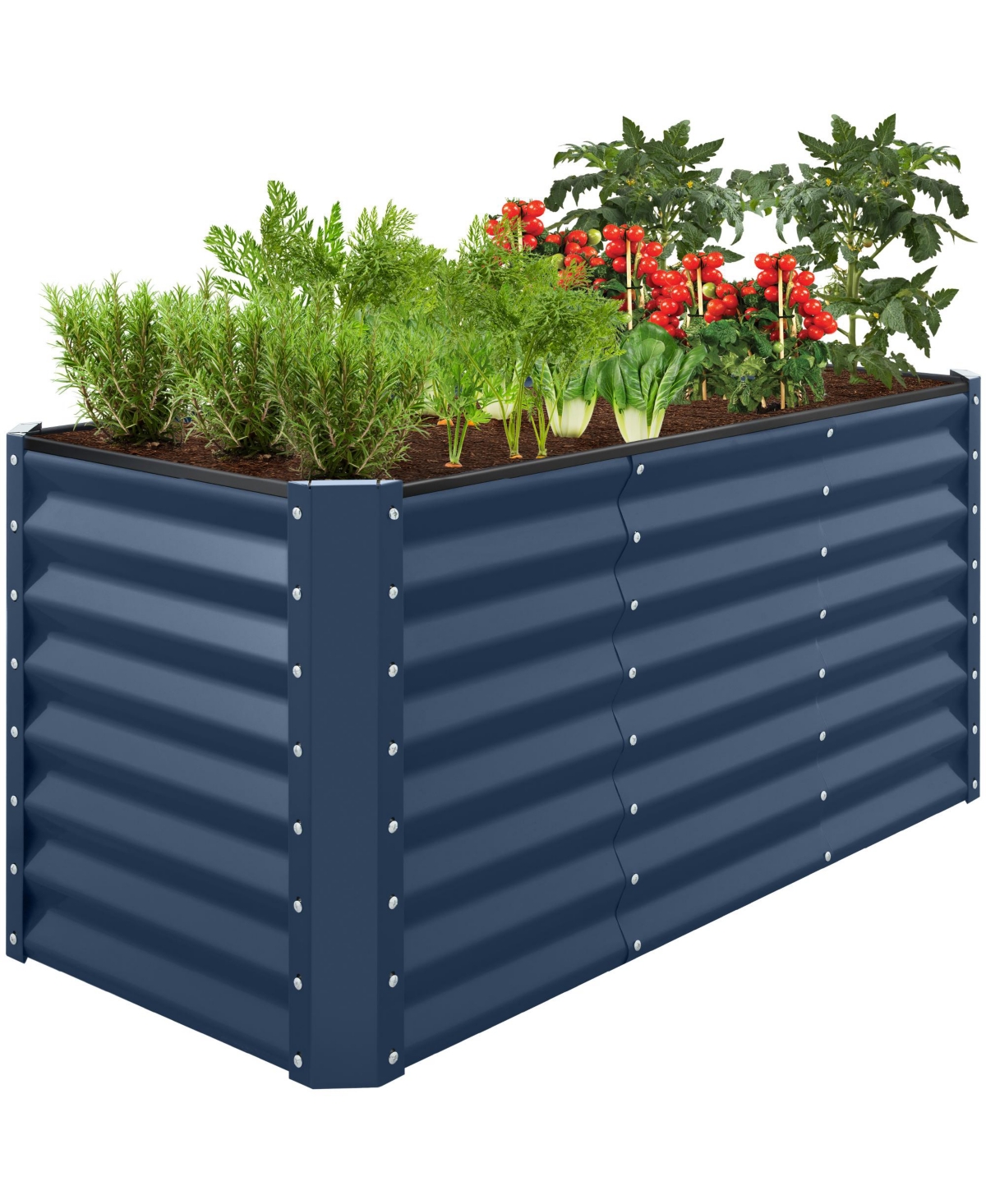 Click here for Best Choice Products 4x2x2ft Outdoor Metal Raised... prices