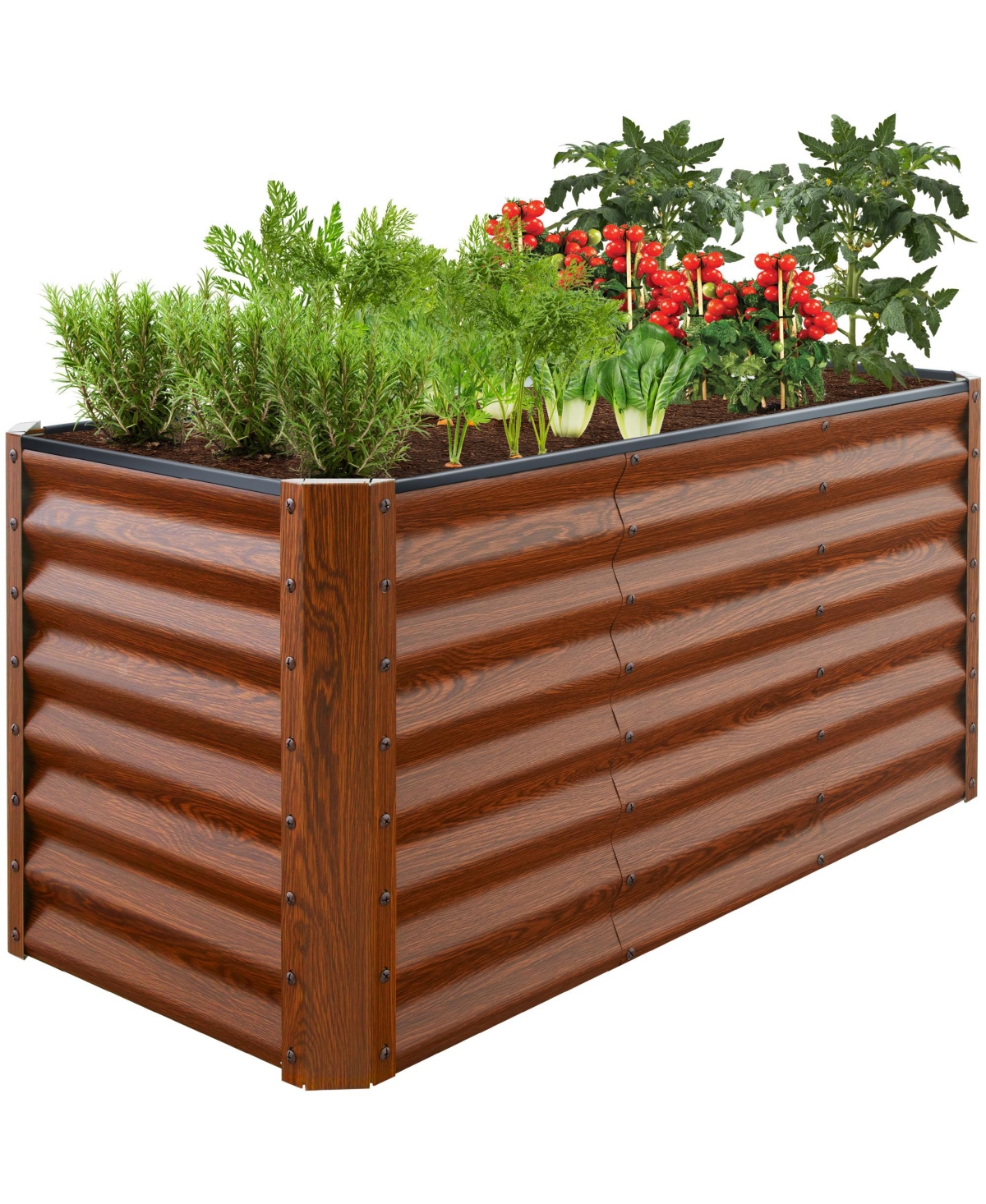 Click here for Best Choice Products 4x2x2ft Outdoor Metal Raised... prices
