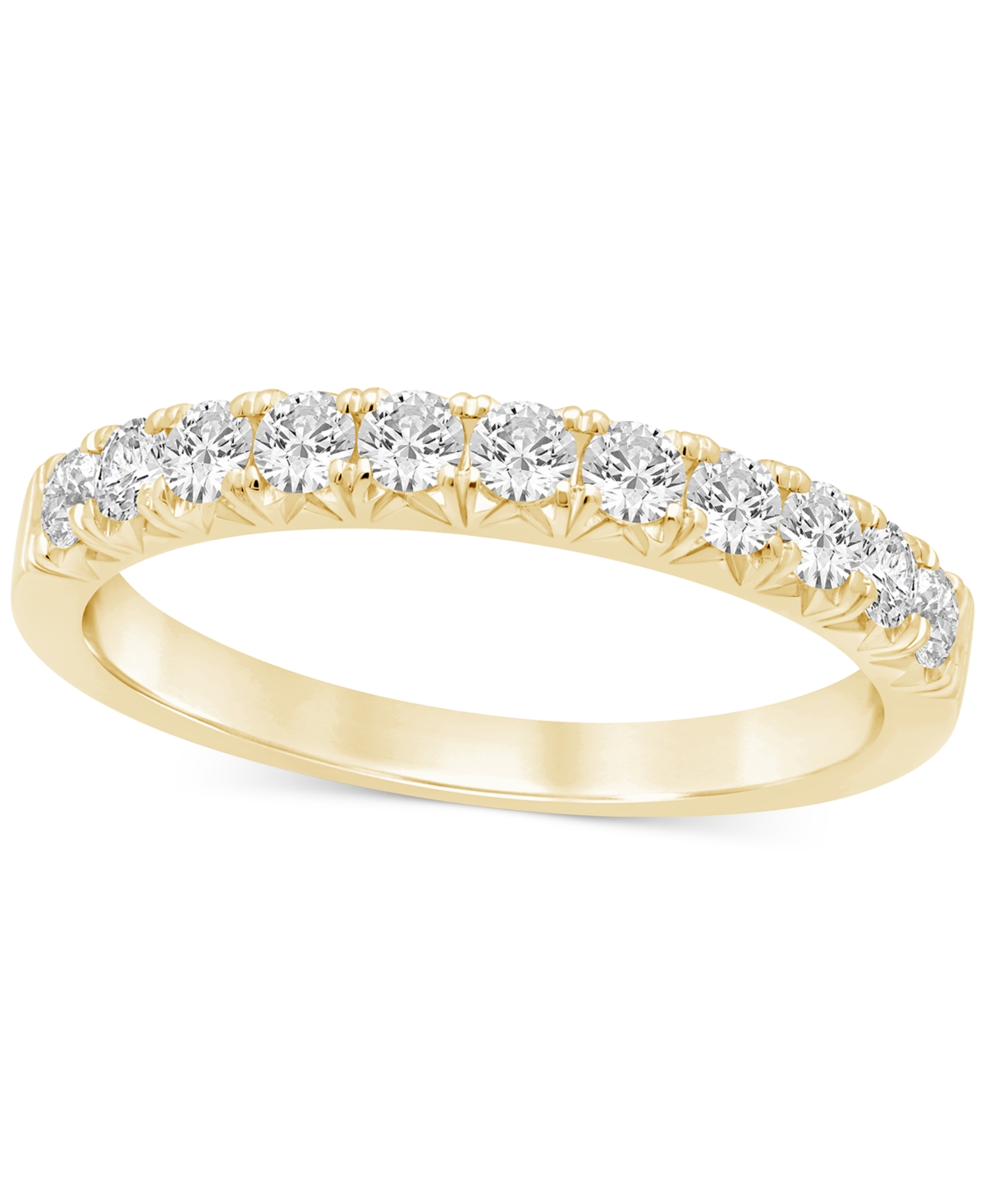 Click here for Macys Lab Grown Diamond Ring (1/2 ct. t.w.) in 14K... prices