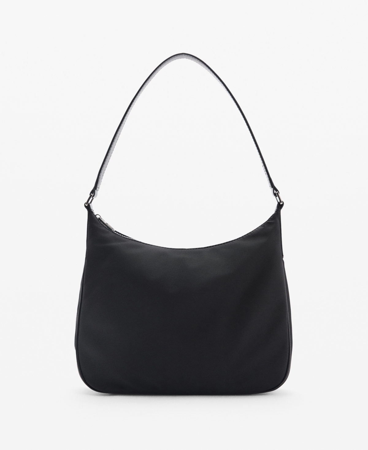 Click here for Mango Womens Medium Nylon Shoulder Bag - Black prices