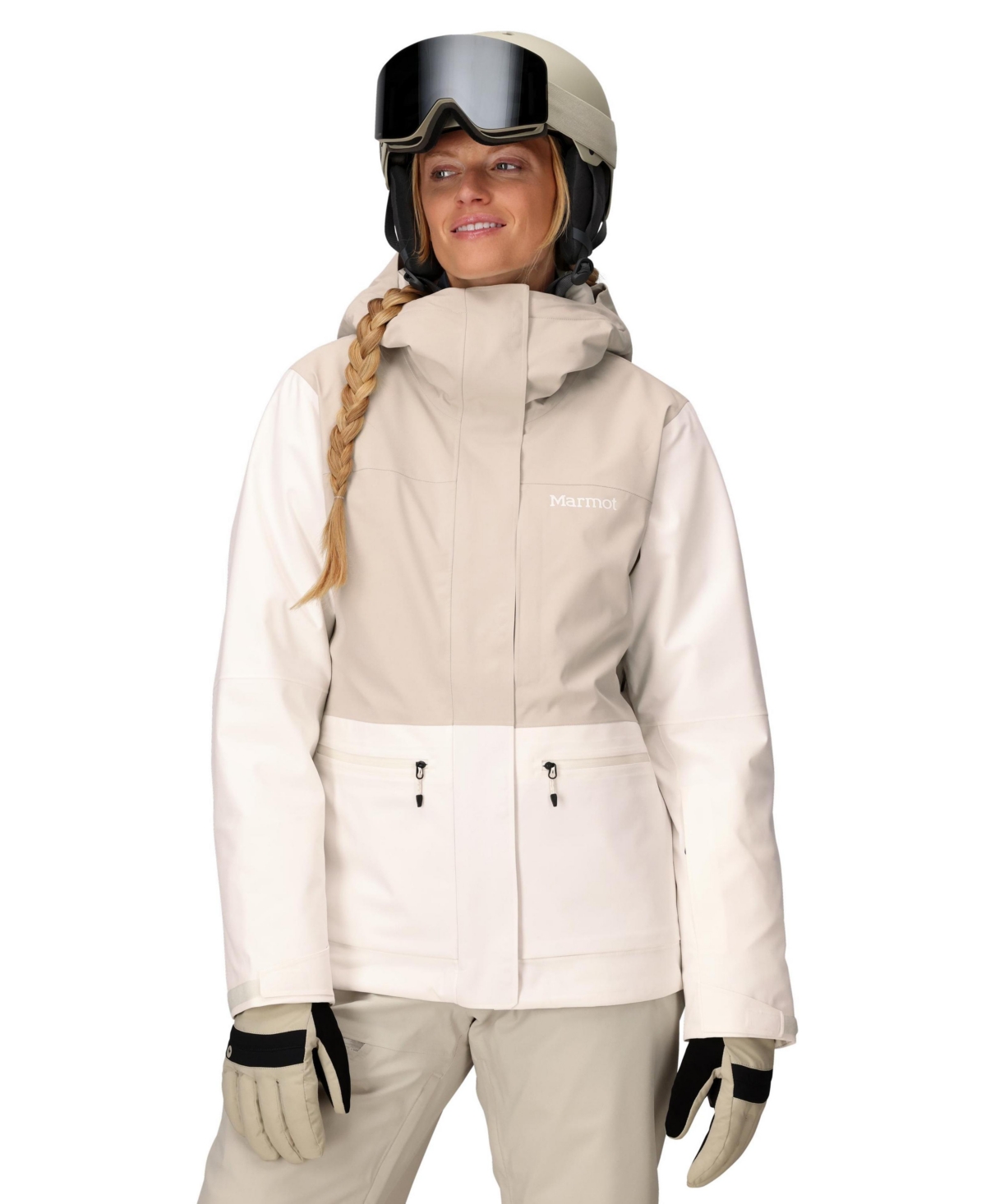 Click here for Marmot Womens Insulated Refuge Ski Jacket - Birch... prices