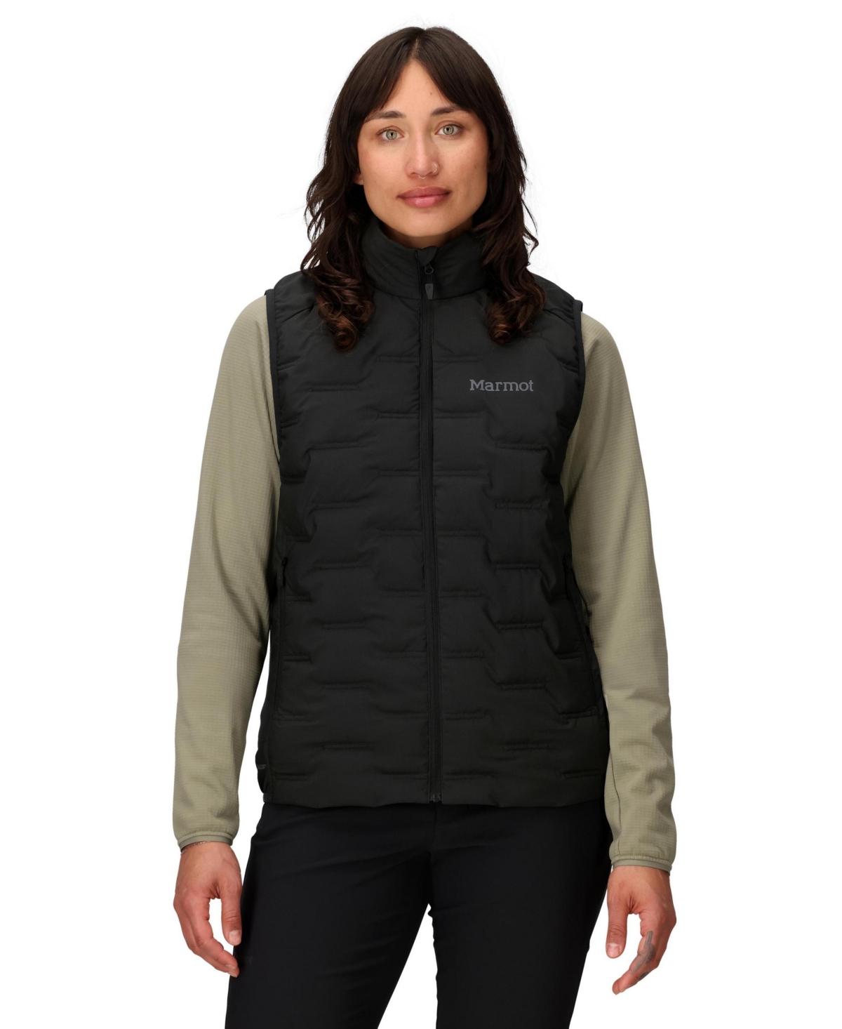Click here for Marmot Womens WarmCube Active Sleeveless Vest - Bl... prices