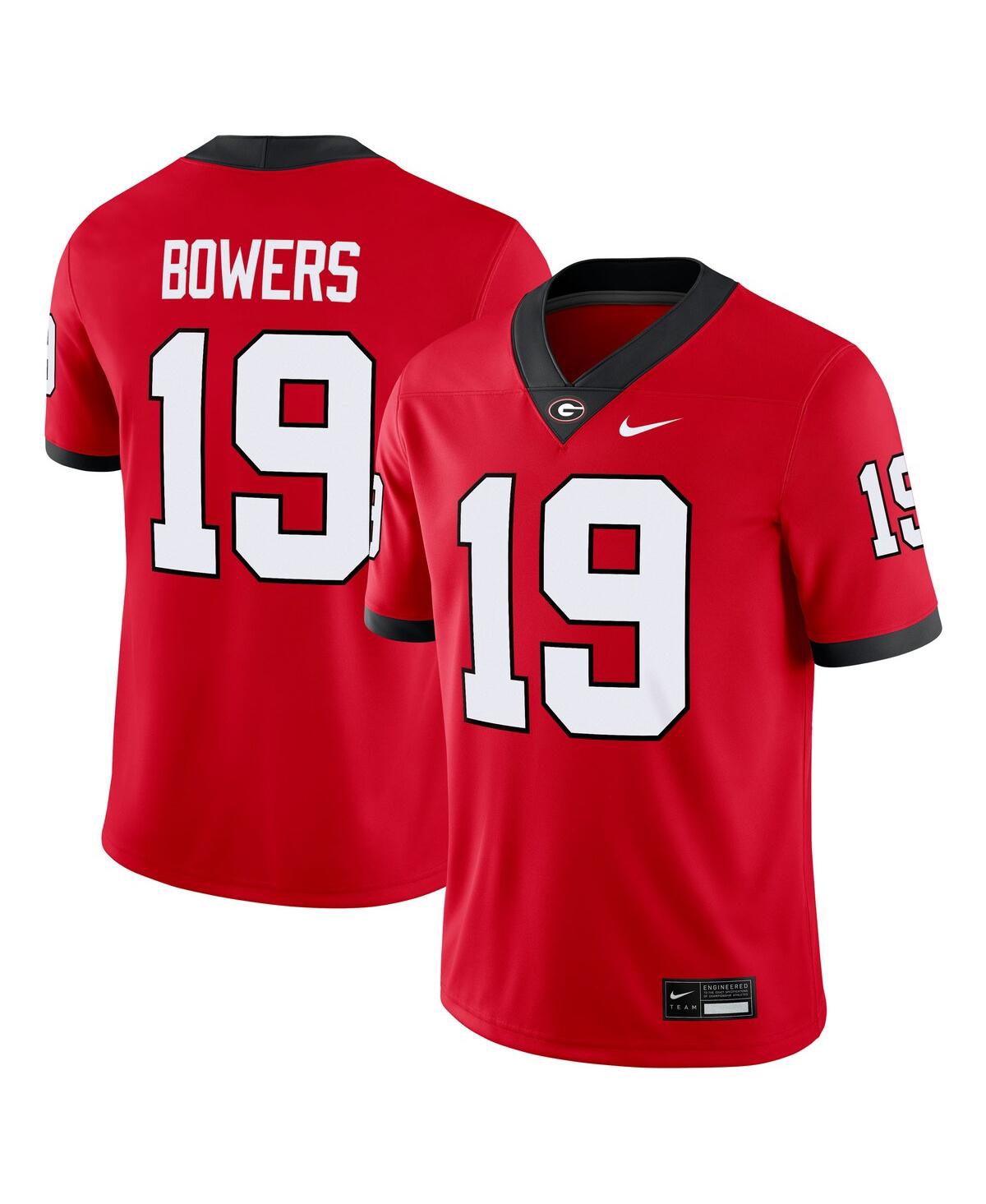 Click here for Nike Mens Brock Bowers Red Georgia Bulldogs Player... prices