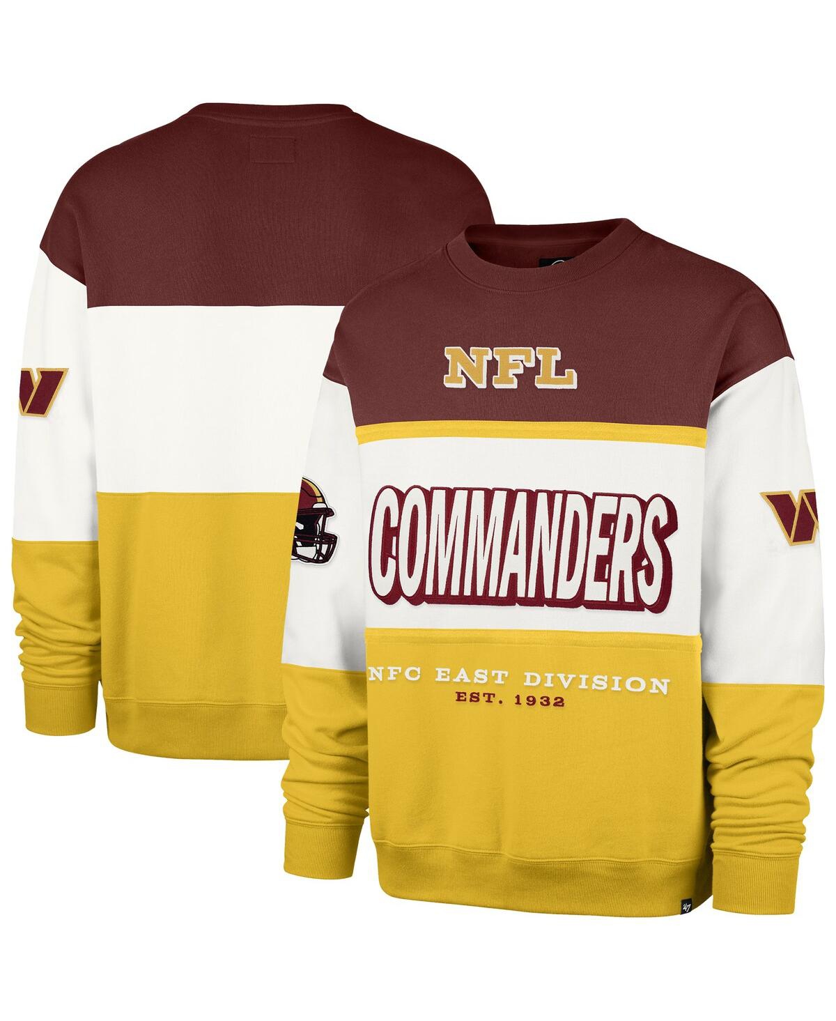 Click here for 47 Brand Mens Burgundy/Gold Washington Commanders... prices