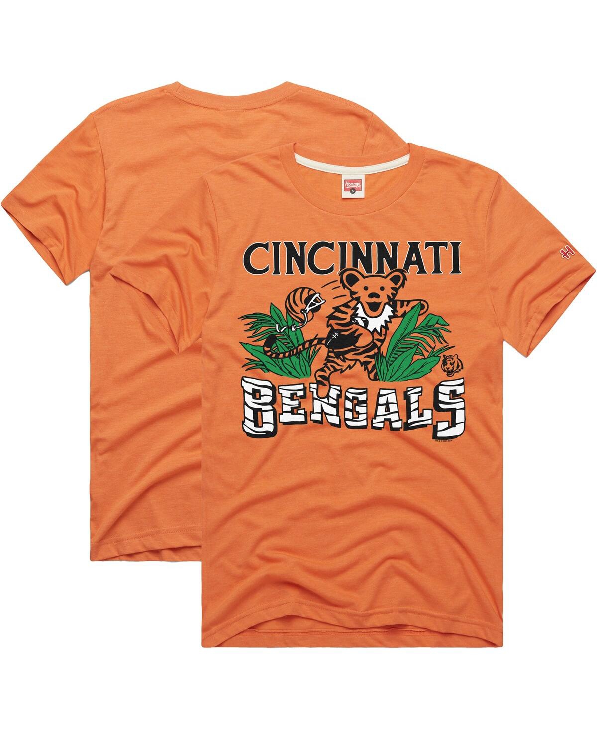 Click here for Homage Mens Orange Cincinnati Bengals Nfl x Gratef... prices