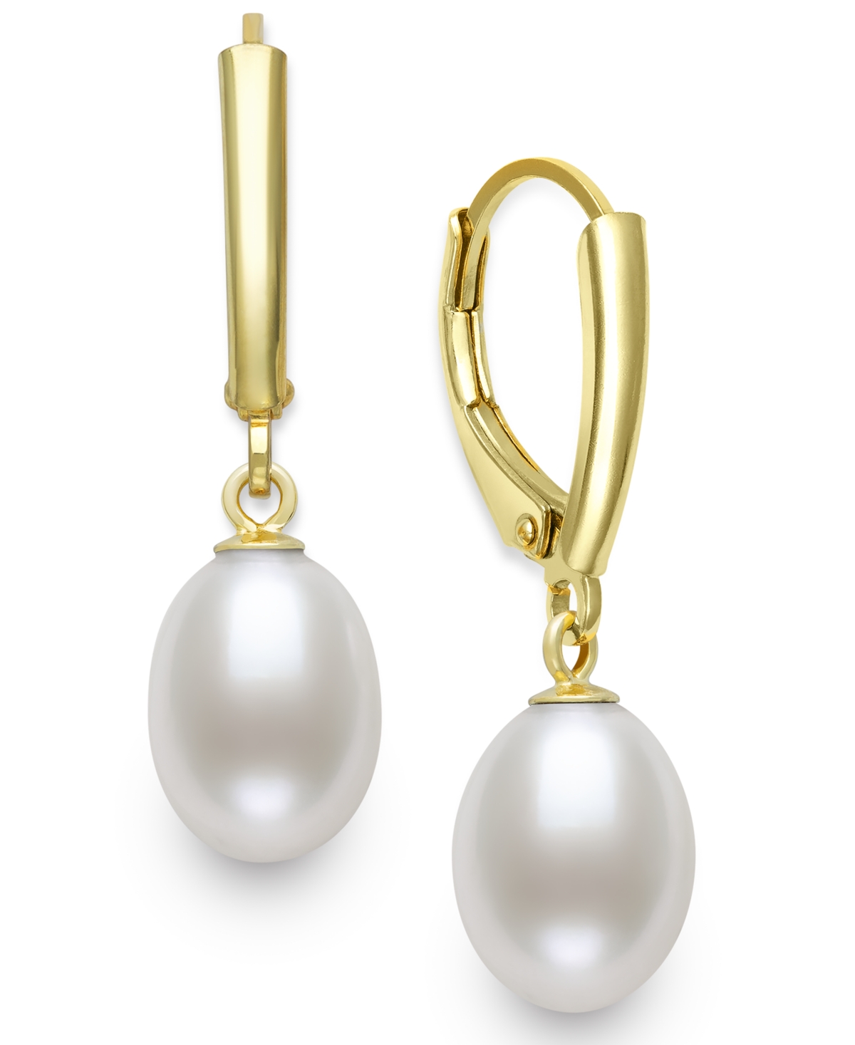Click here for Belle de Mer Cultured Freshwater Drop Pearl (7-8mm... prices