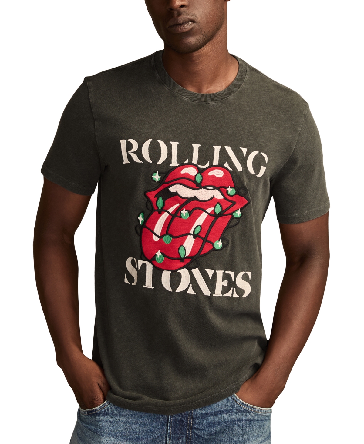 Click here for Lucky Brand Mens Rolling Stones Printed Crewneck T... prices