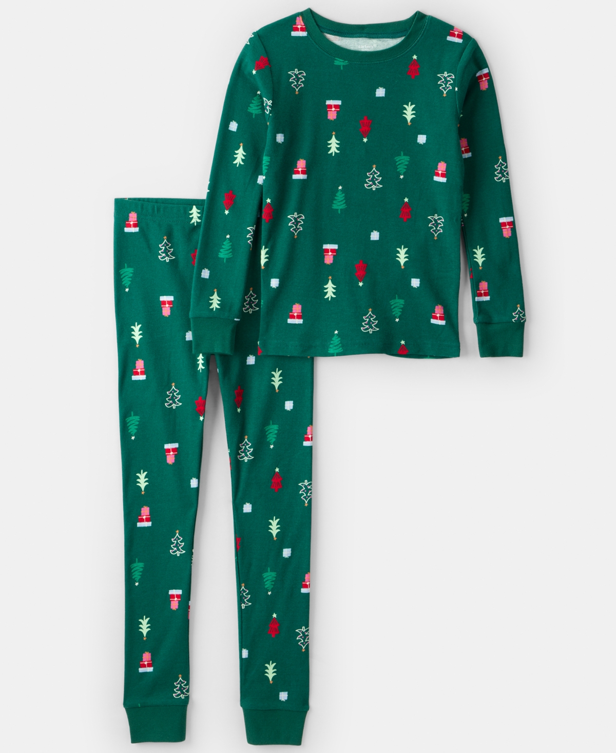 Click here for Carters Boys 2-Piece Long-Sleeve Top and Pajama Se... prices