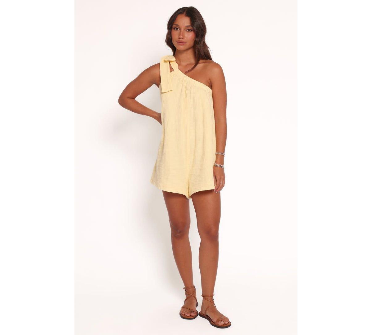 Click here for Petal and Pup Womens Miffy One Shoulder Romper - Y... prices