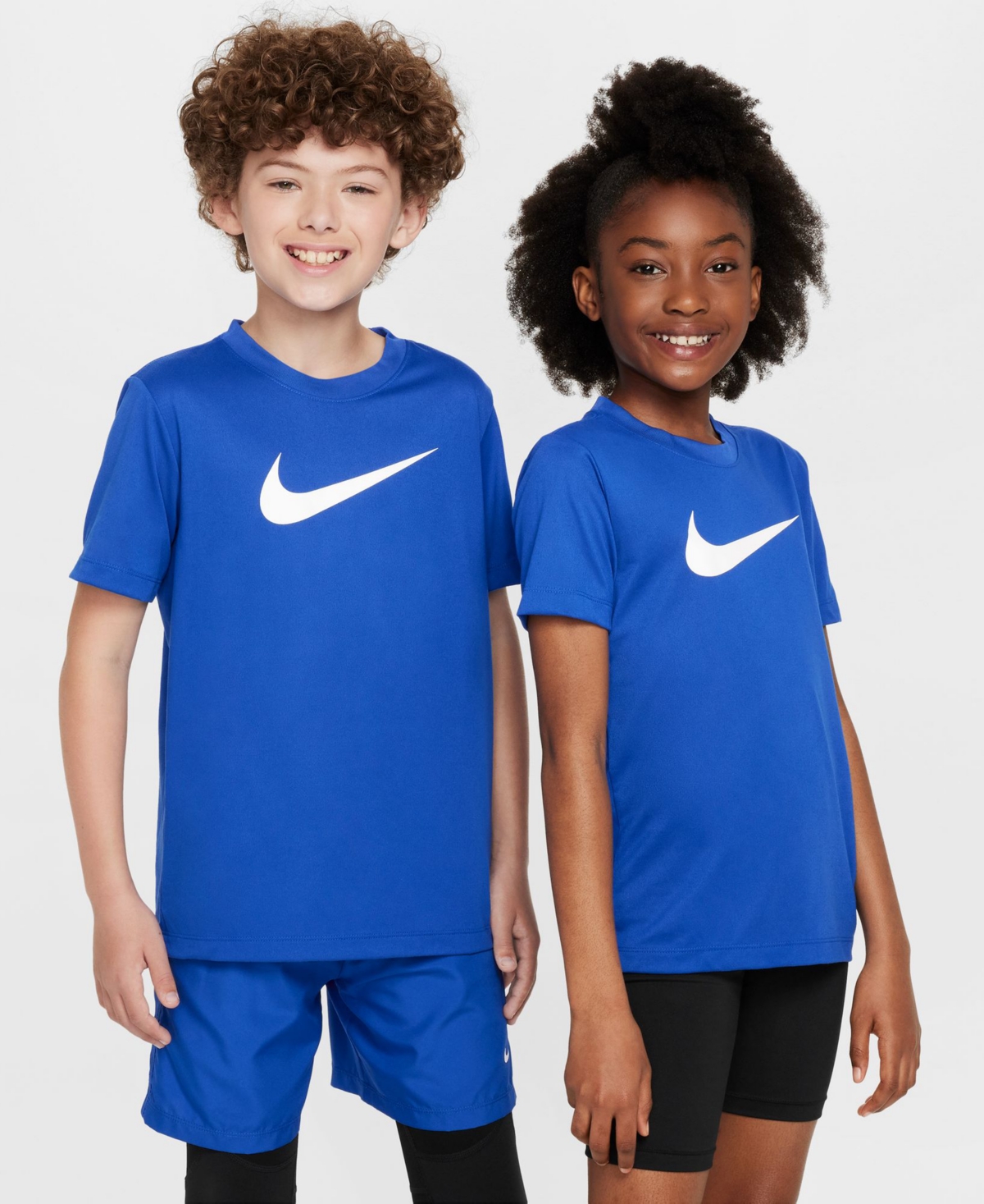 Click here for Nike Boys and Girls 6-20 Legend Swoosh-Logo Crewne... prices