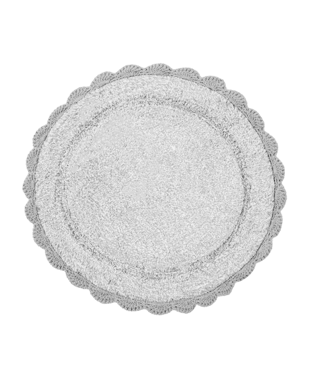 Click here for Laura Ashley Crochet Cotton Bath Rug  26 Round - G... prices