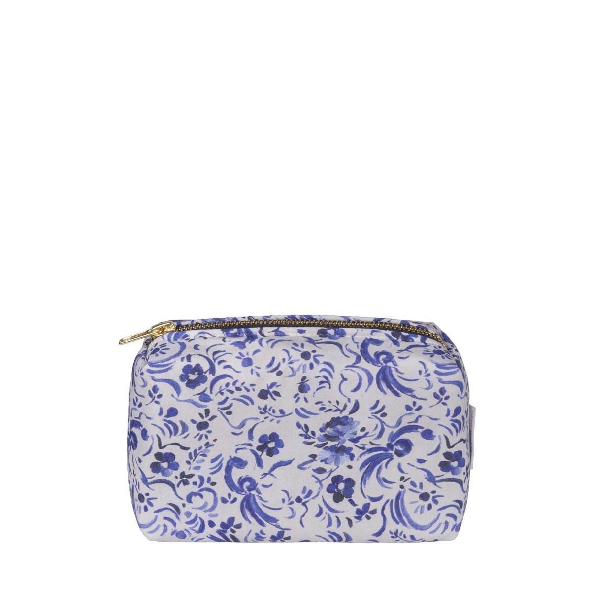 Click here for Kawana Delft Small Toiletry Bag - Blue white prices