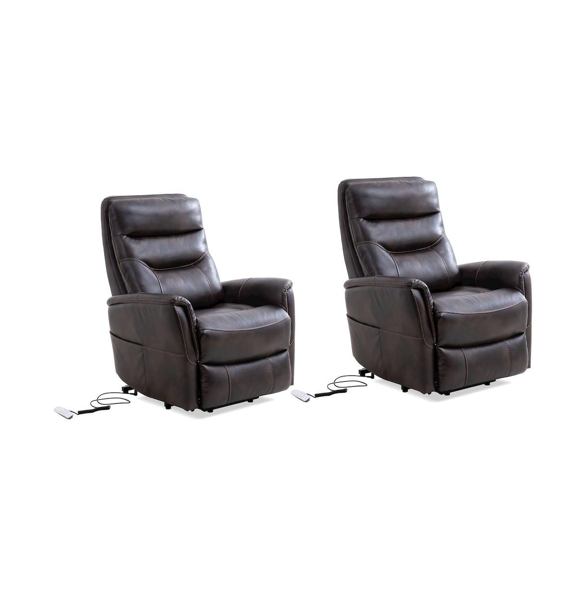 Click here for Parker Living Truffle Power Lift Recliner with Art... prices