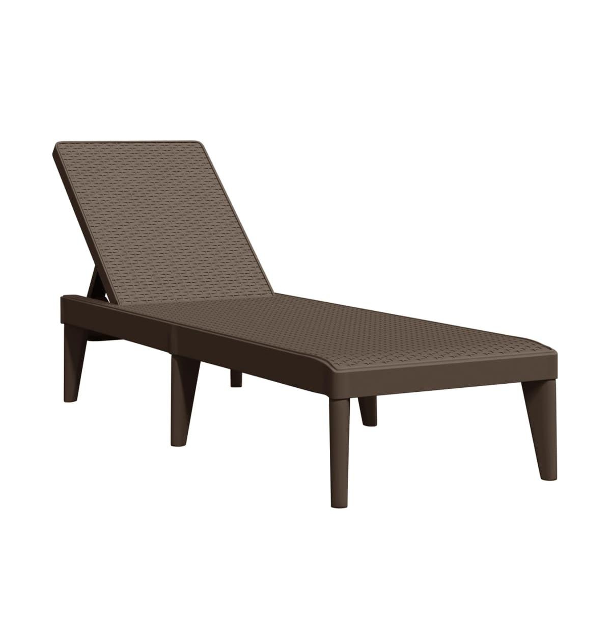 Click here for Sun Lounger Brown Polypropylene Standard Uv-resist... prices