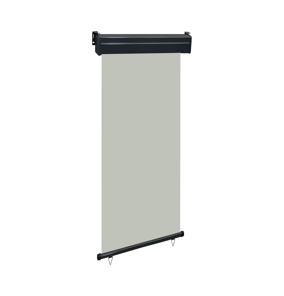 Click here for vidaXL Balcony Side Awning Grey Steel 41.3 x 98.4... prices