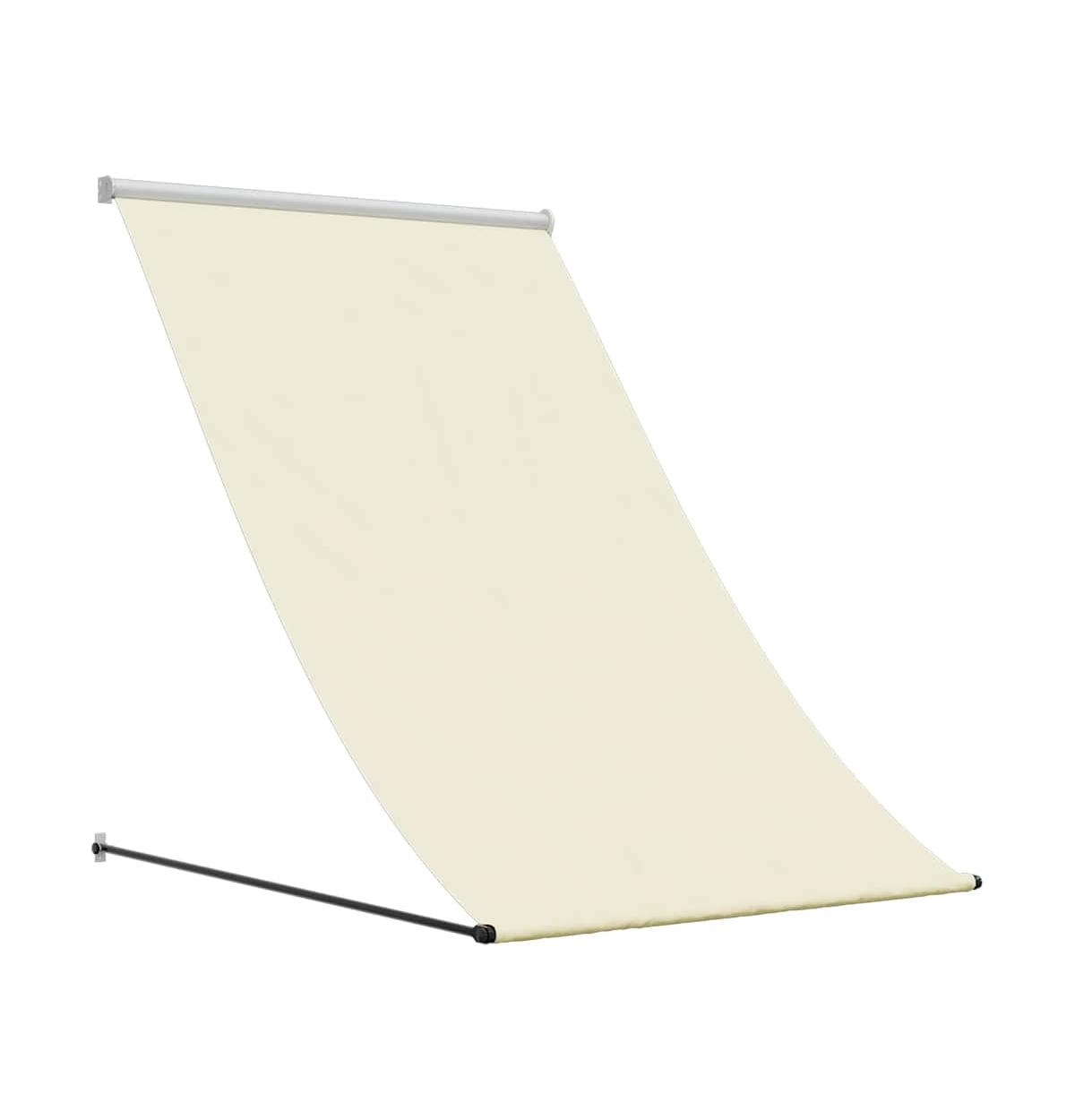 Click here for vidaXL Retractable Awning Cream Polyester fabric w... prices