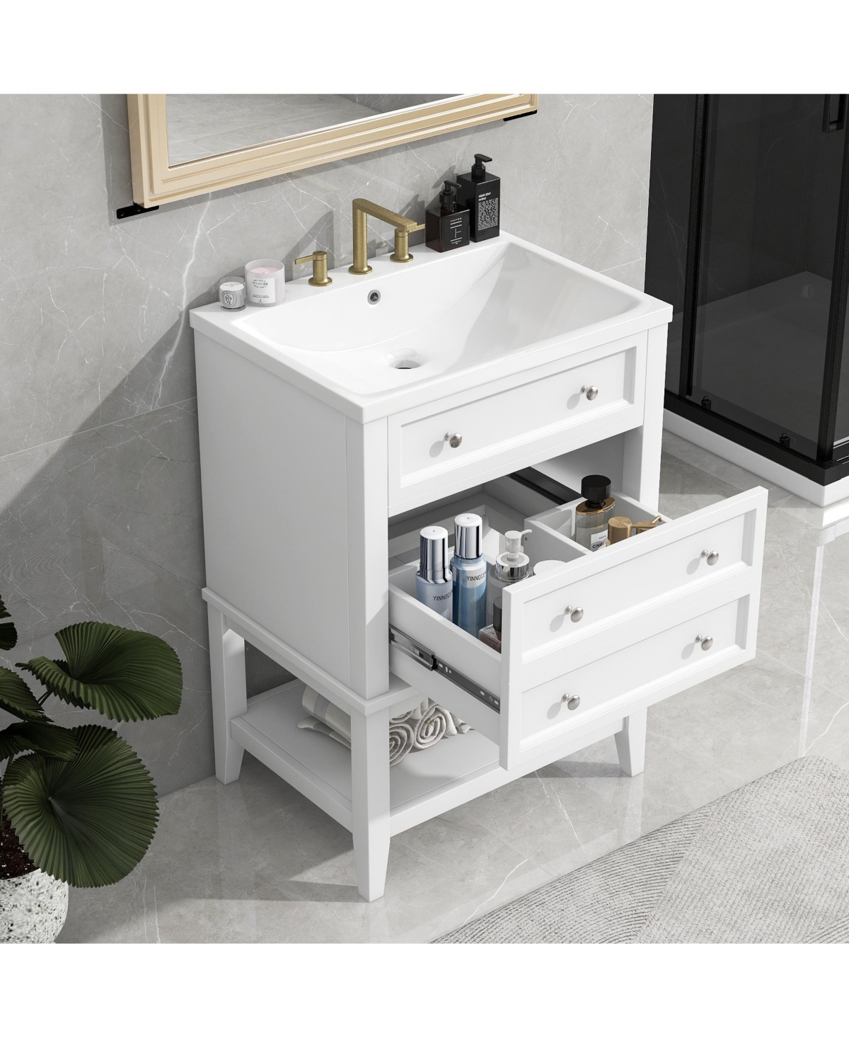 Click here for Bathroom Vanity With Sink Bathroom Storage Cabinet... prices
