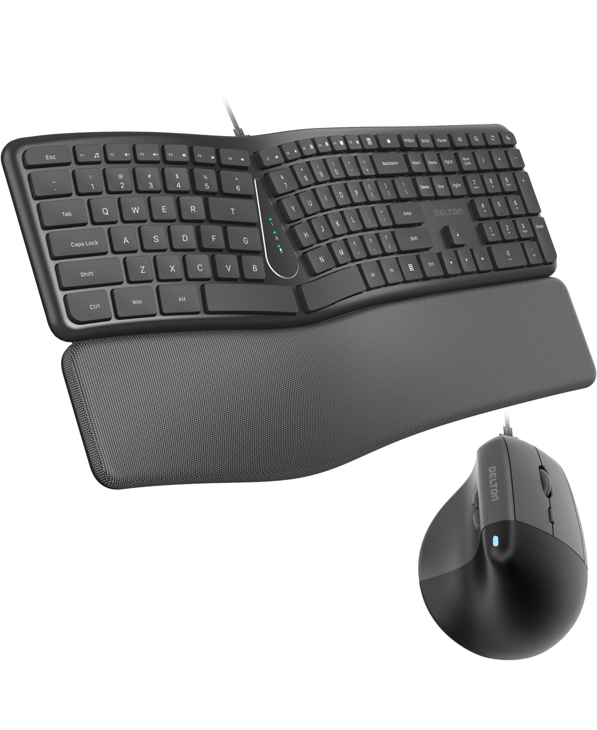 Click here for Delton Usb KB250 Ergo Keyboard and S38 - Black prices