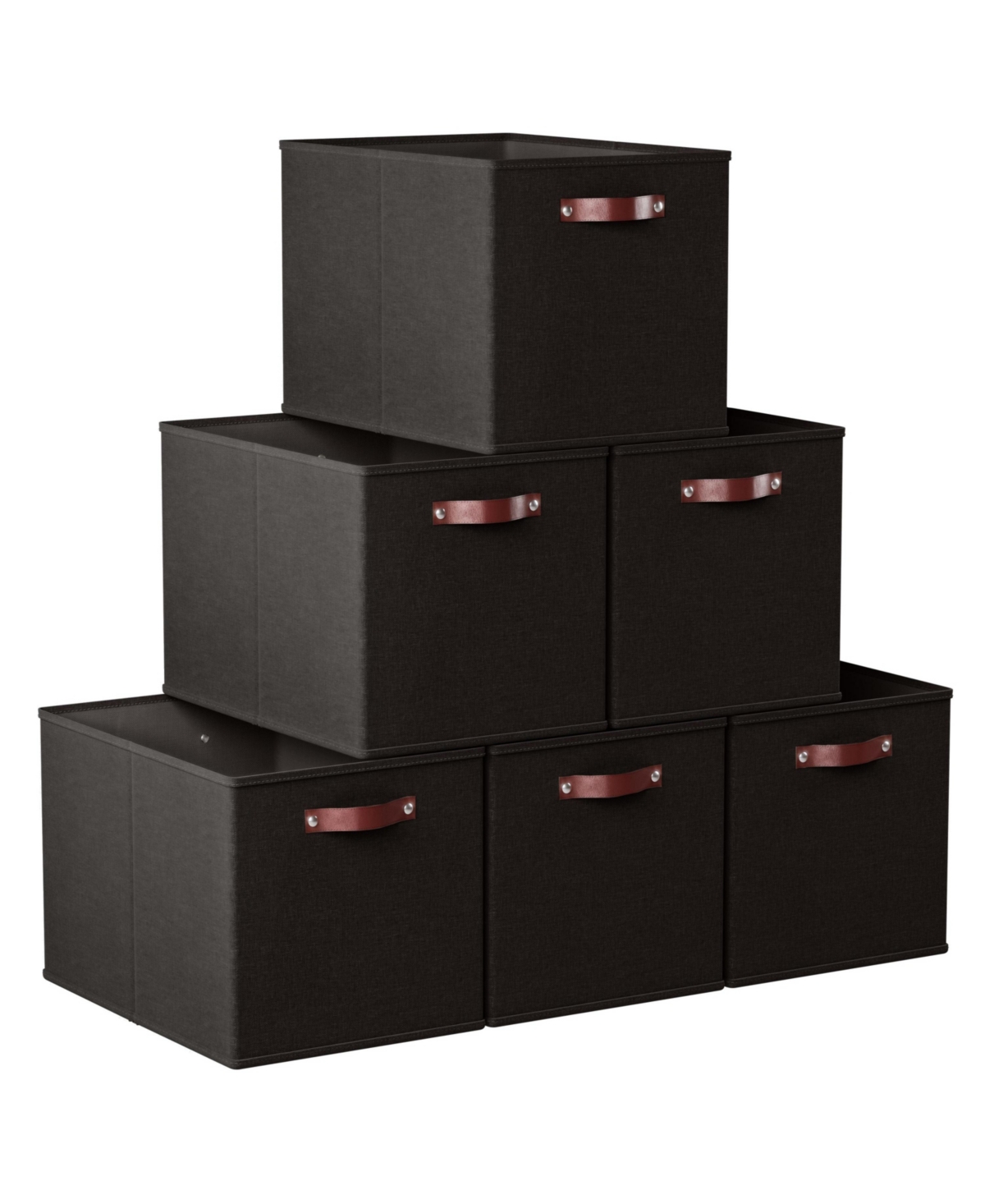 Click here for Ornavo Home 6 Pack Linen Fabric Kallax Storage Cub... prices
