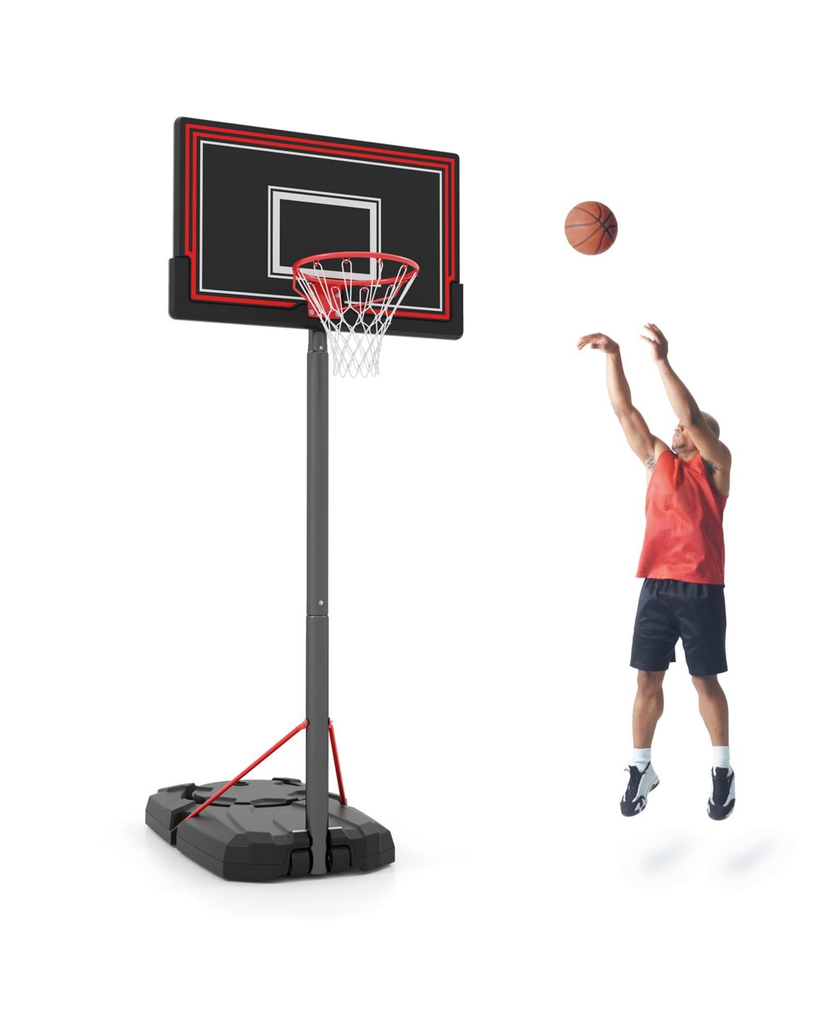 Click here for Portable Basketball Hoop with 7.5-10 Ft Height Adj... prices