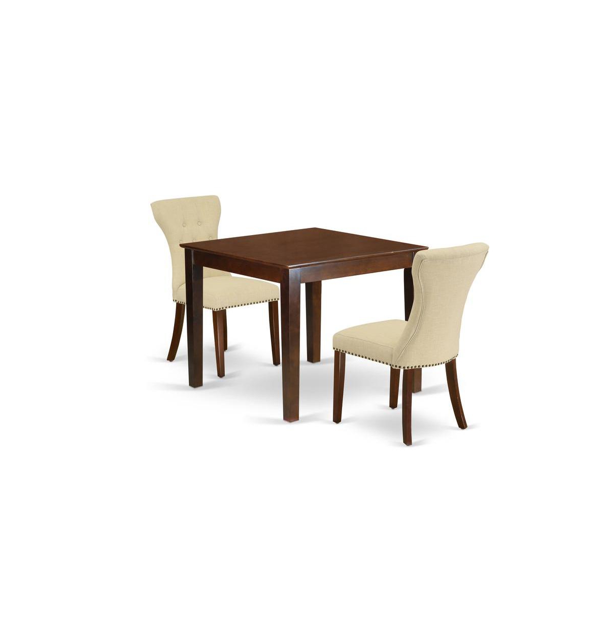 Click here for East West Furniture Dining Room Set Mahogany - Mah... prices