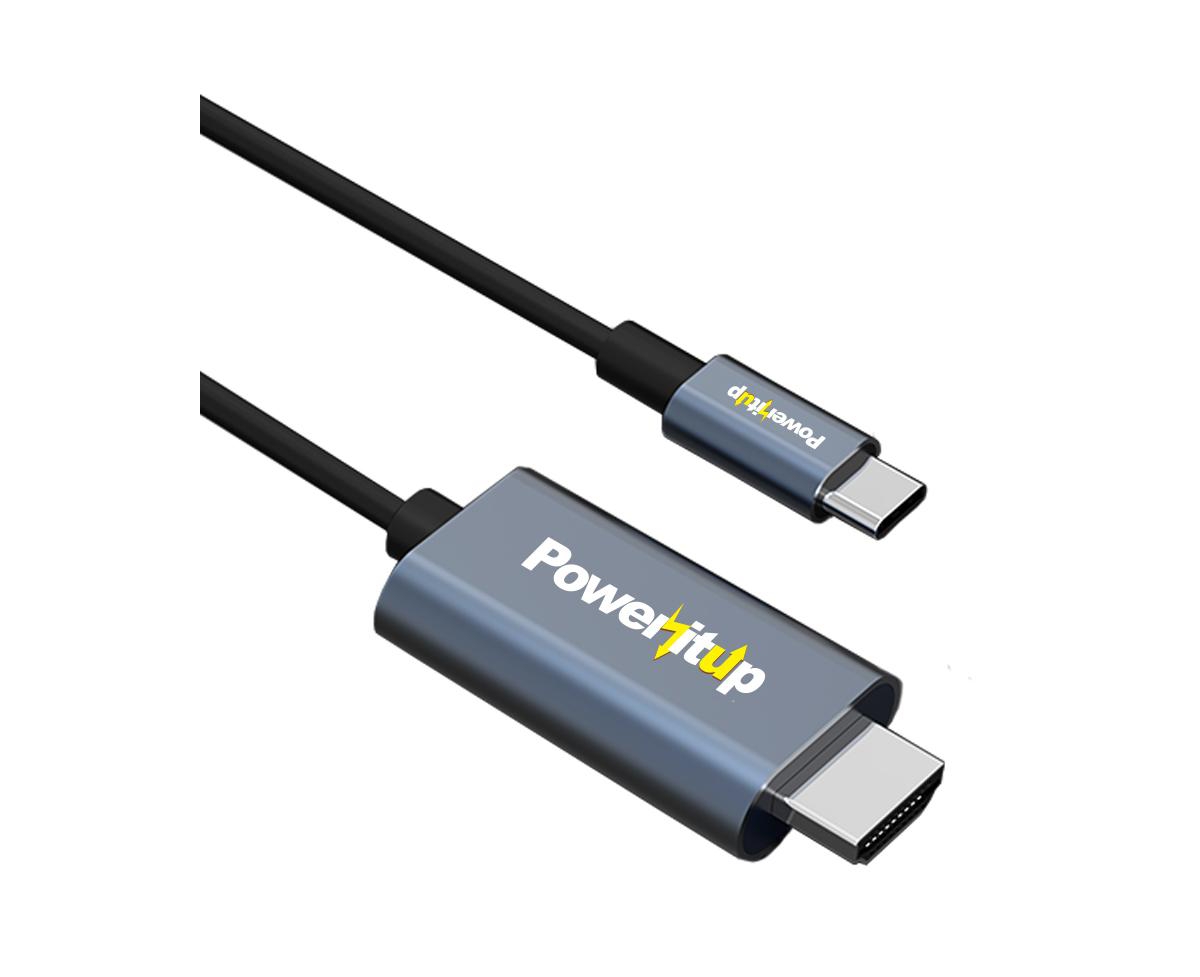 Click here for Power It Up Usb-c to Hdmi 4K High Speed Cable  6 f... prices